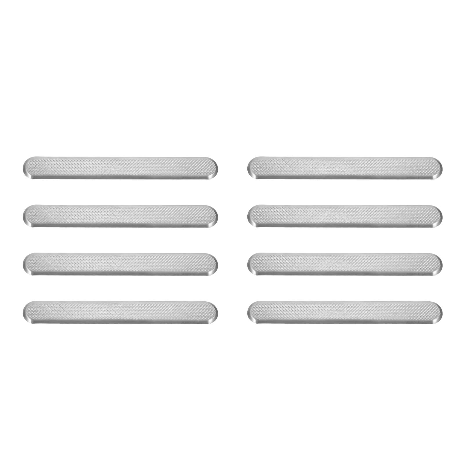 Masteelf 8 pcs Blind Pathway Tiles Tactile Paving Tiles Stainless Steel ...