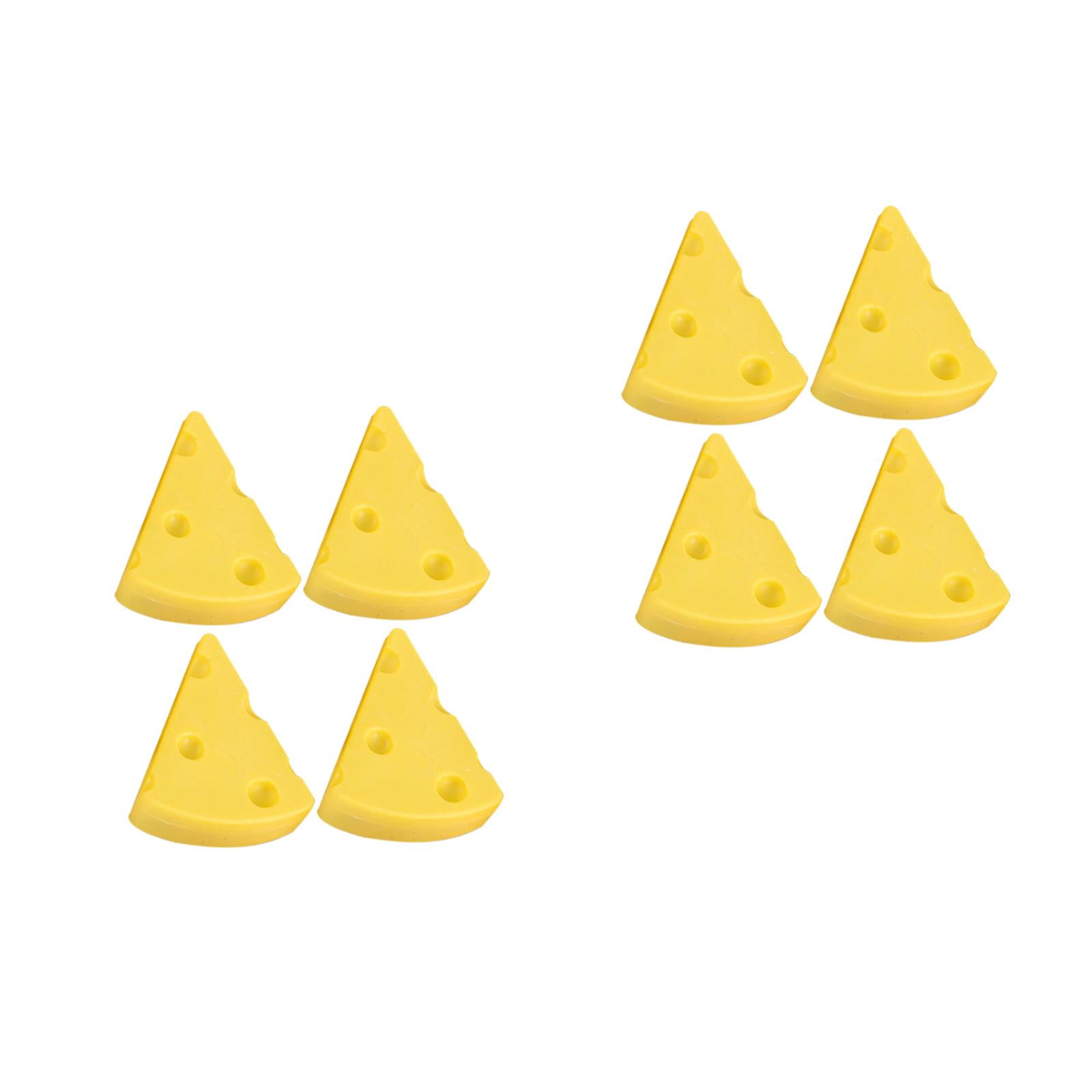 Masteelf 8 pcs Cheese Erasers Cheese Shape Erasers Fall Rubber Erasers ...