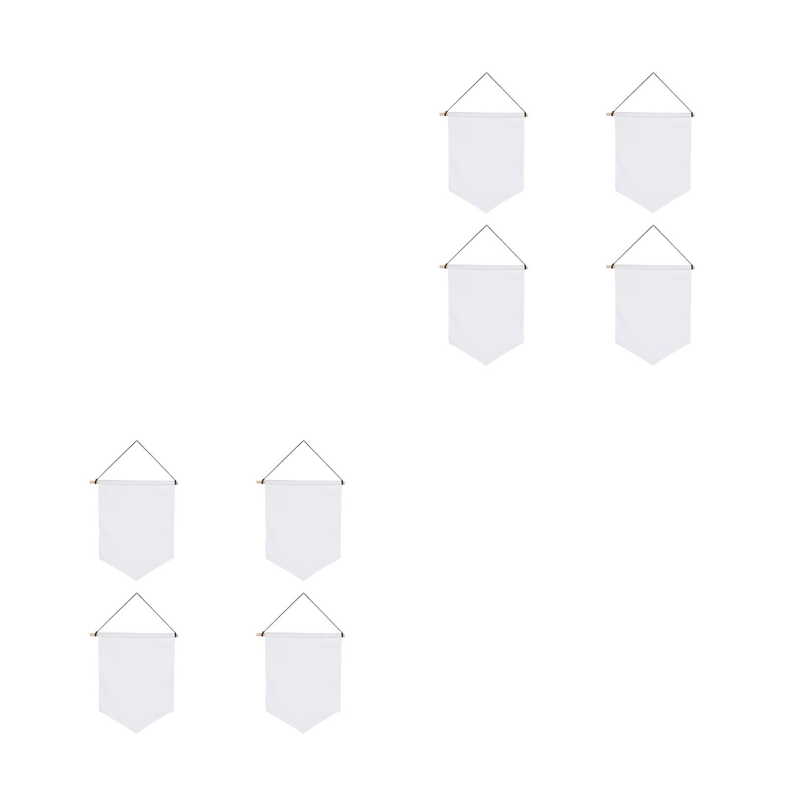 Masteelf 8 pcs Display Pennant Banner Enamel Lapel Pin Badge Flag Plain ...