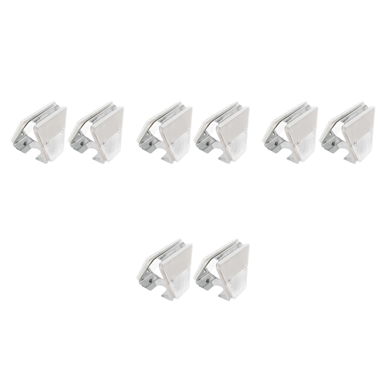 Masteelf 8 pcs Driveway Road Guardrail Reflector Driveway Supply ...