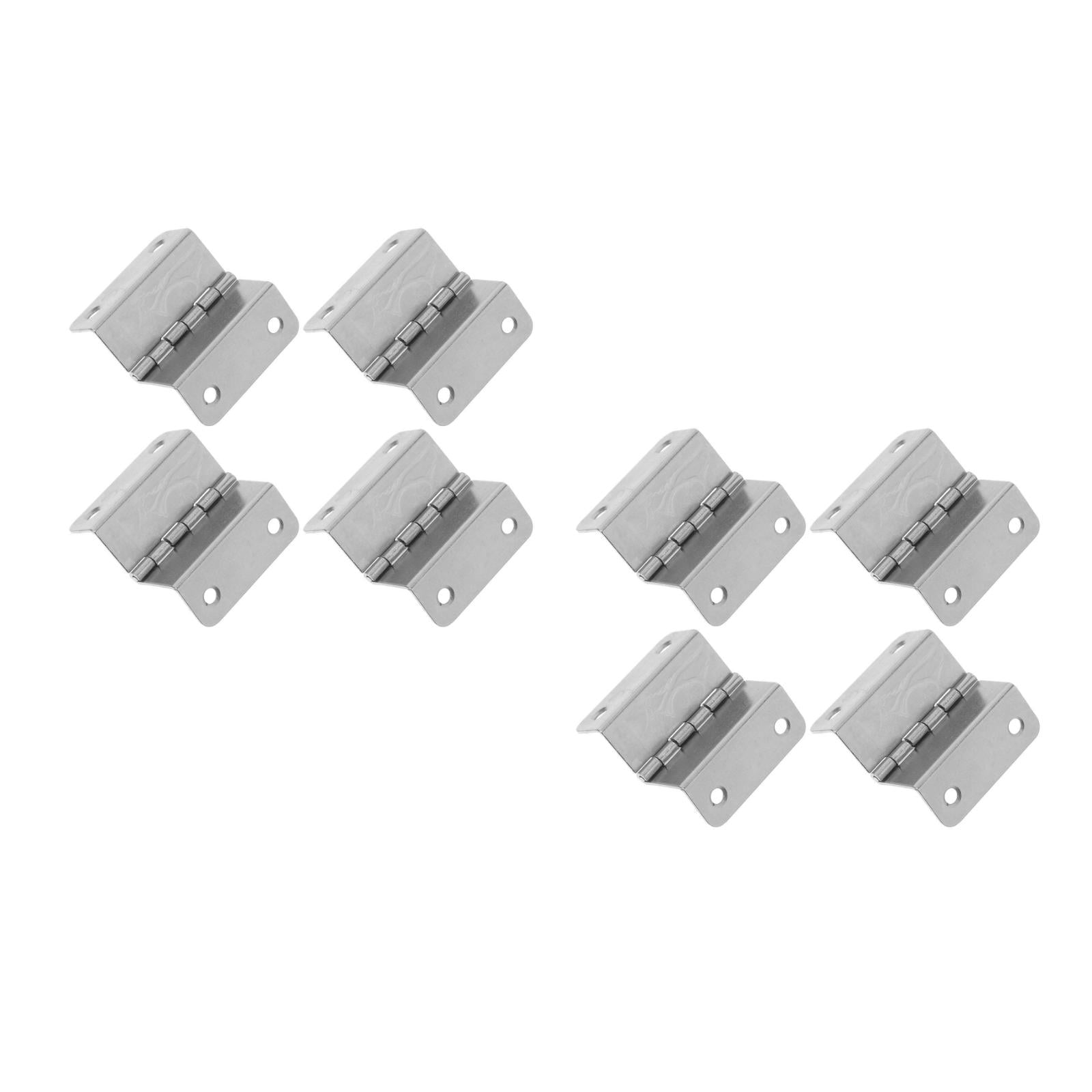Masteelf 8 pcs Folding Butt Hinges For Cabinets Versatile 180-Degree ...