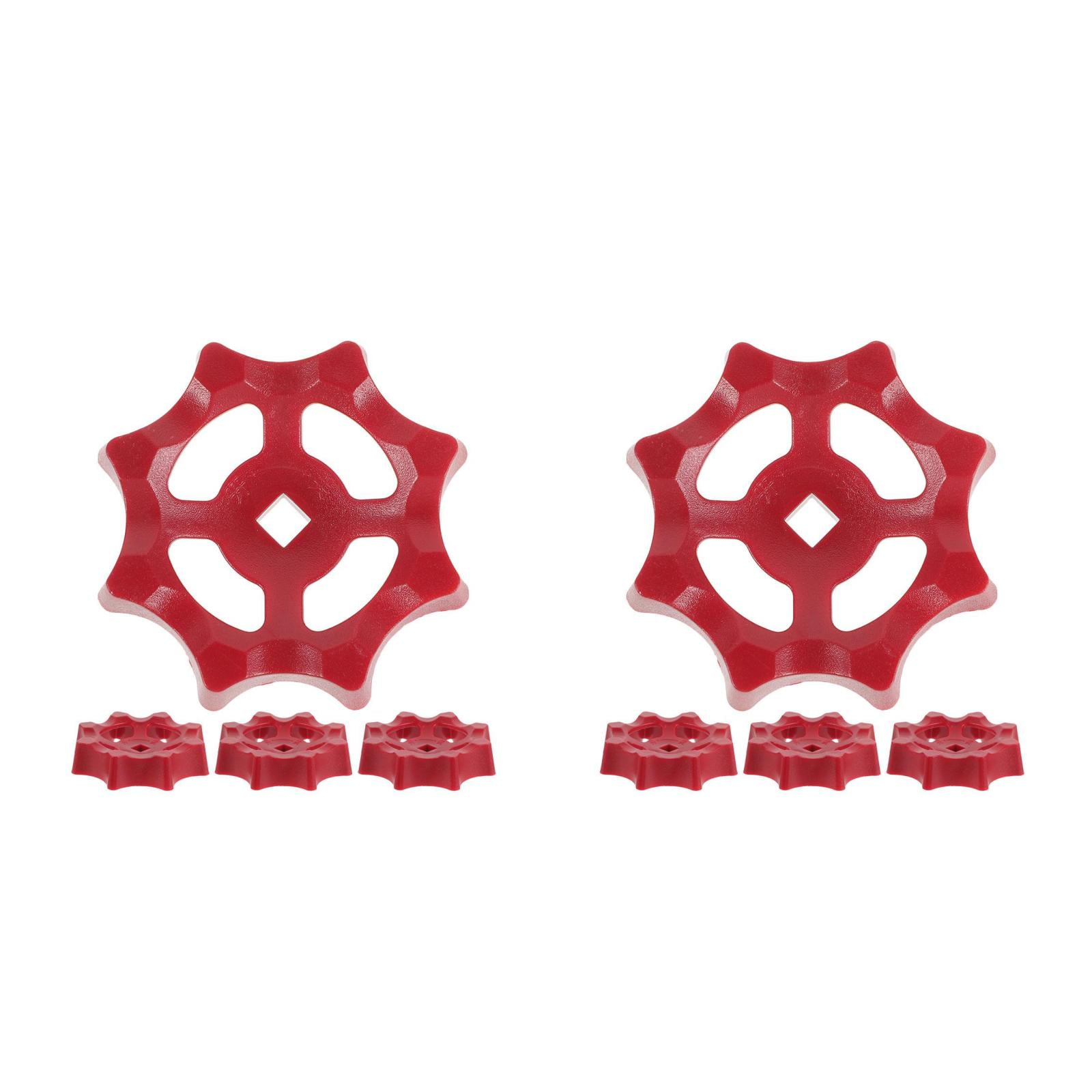 Masteelf 8 pcs Gate Valve Handle Heavy Duty Iron Faucet Wheel Handle ...