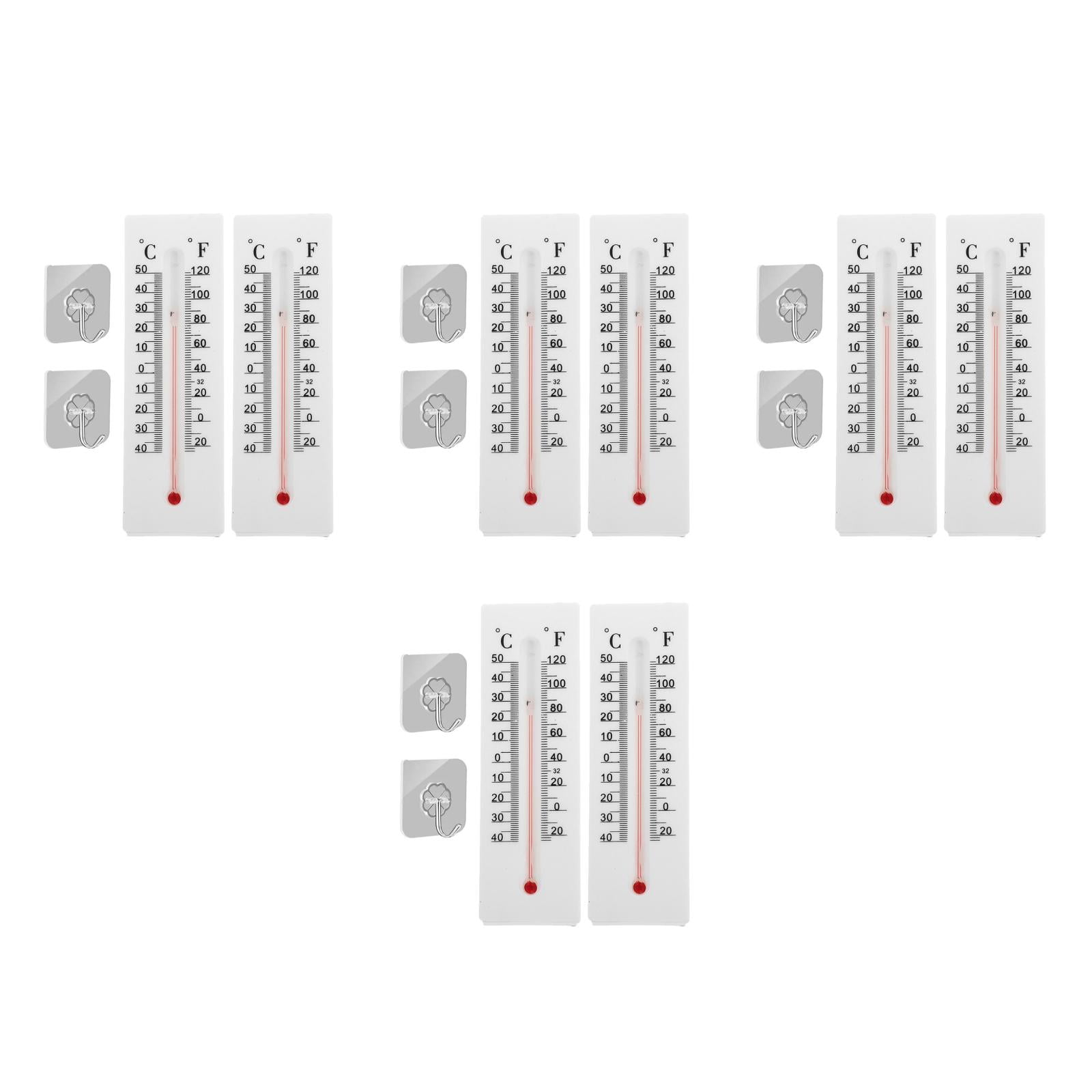 Masteelf 8 pcs Hidden Key Storage Thermometer Outdoor Key Hider Device ...