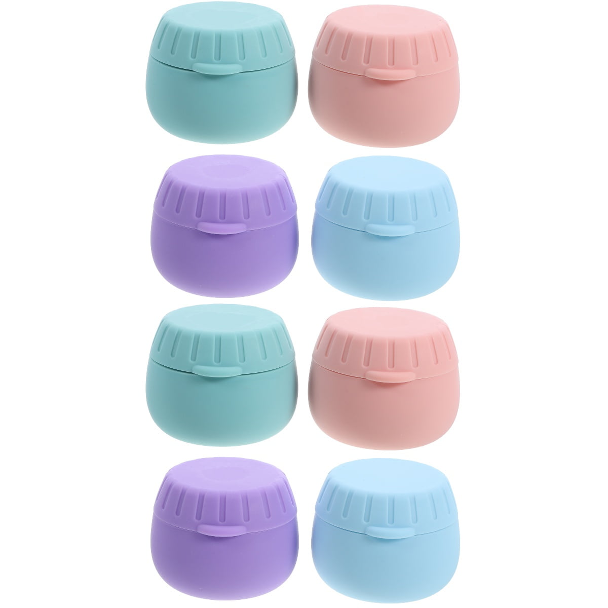Masteelf 8 pcs Jars Small Cream Jars Travel Cosmetic Containers ...