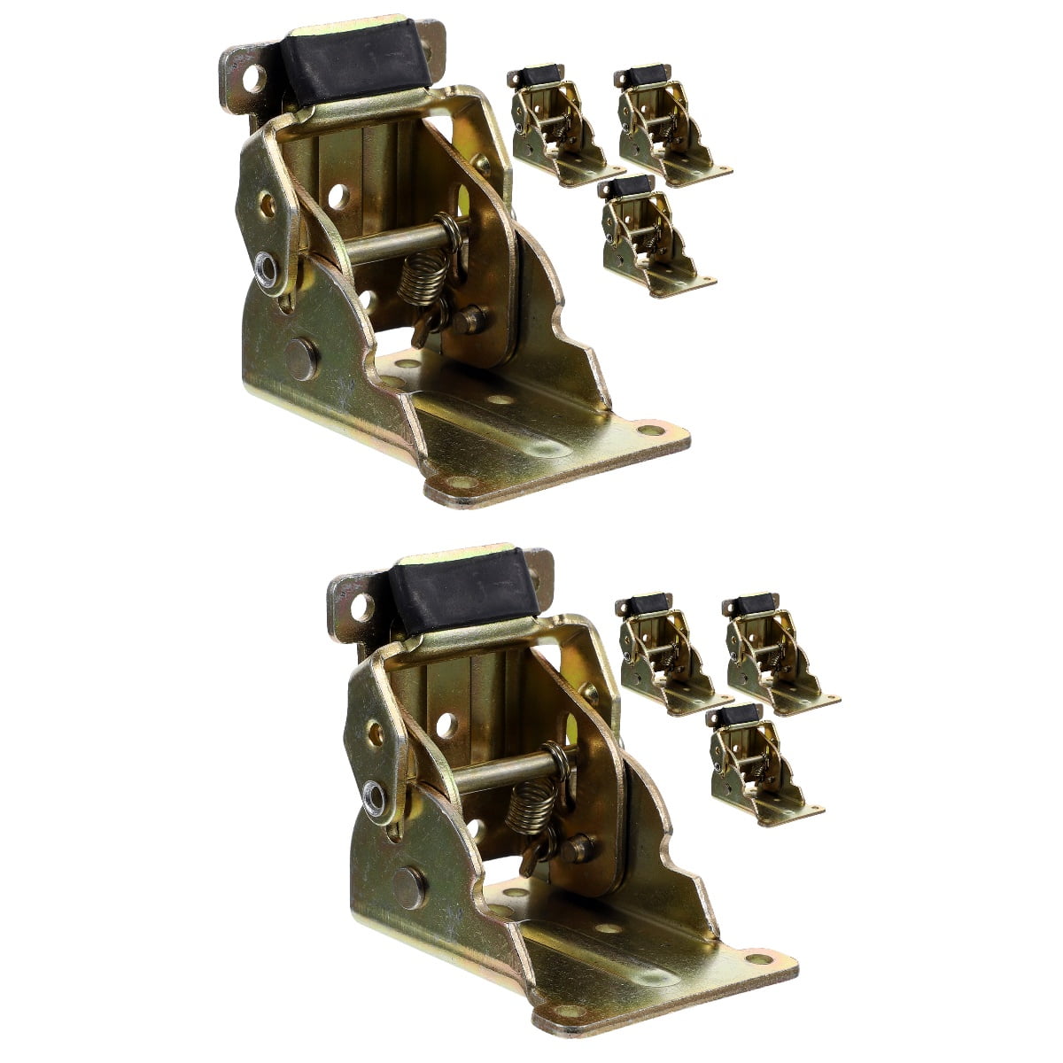 Masteelf 8 pcs Locking Hinge Garage Door Spring 90 Degree Positioning ...