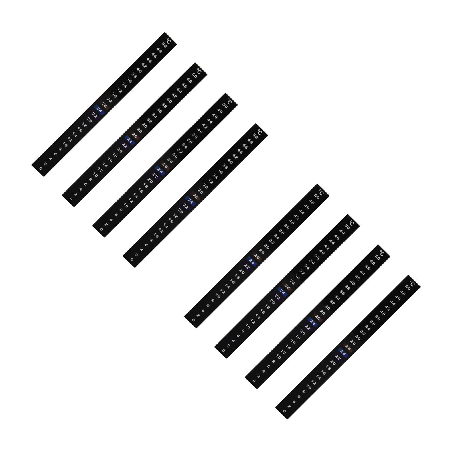 Masteelf 8 pcs Mason Jar Fermenting Thermometer Strips Brewing Aquarium ...