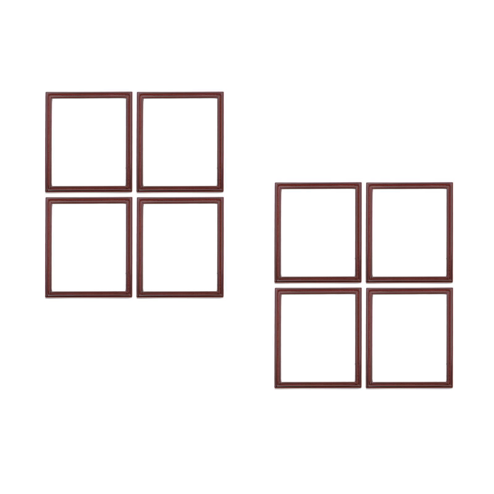 Masteelf 8 pcs Photo Frame Miniature Rooms Wall Decoration DIY ...