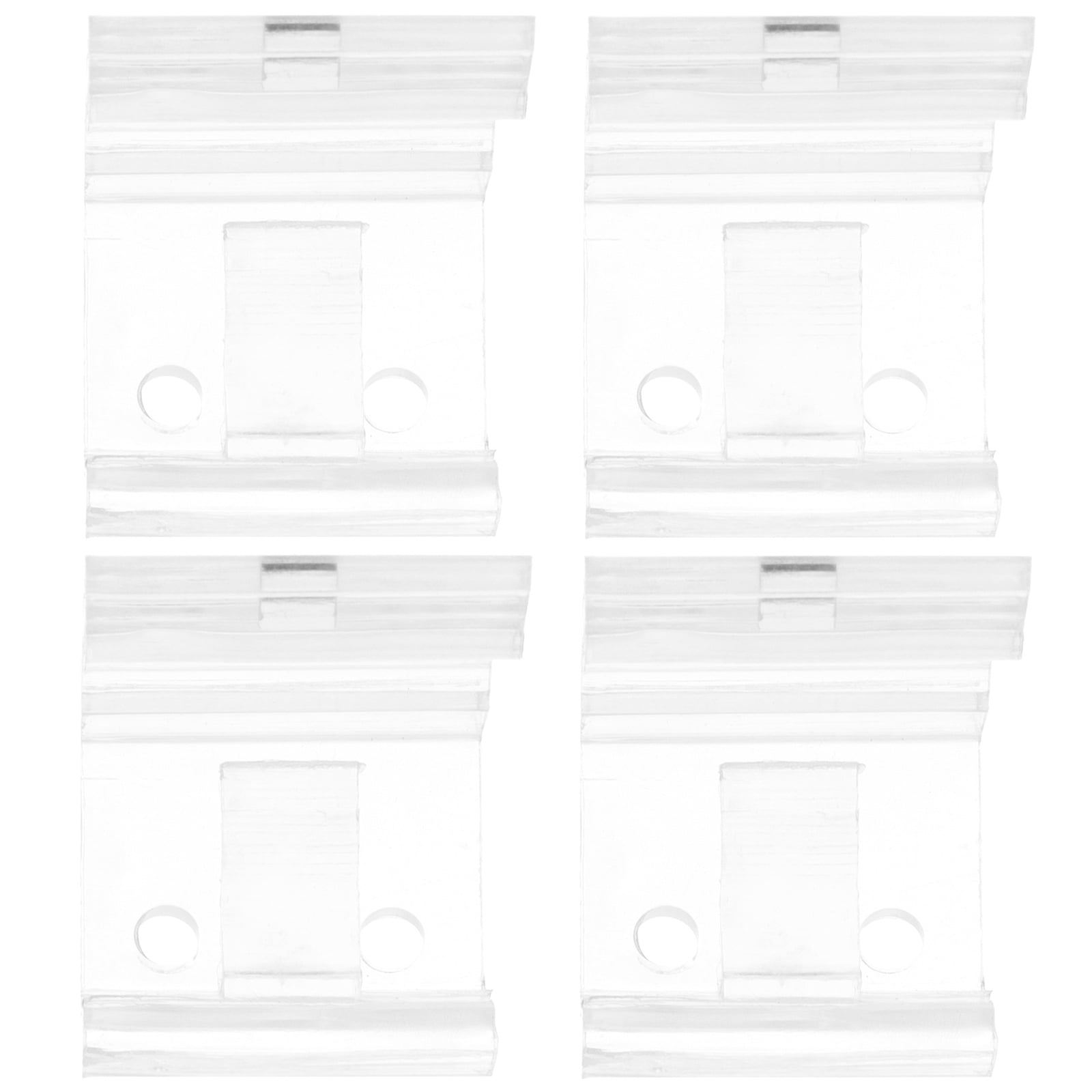 Masteelf 8 pcs Plastic Practical Curtain Brackets Curtain Louver ...