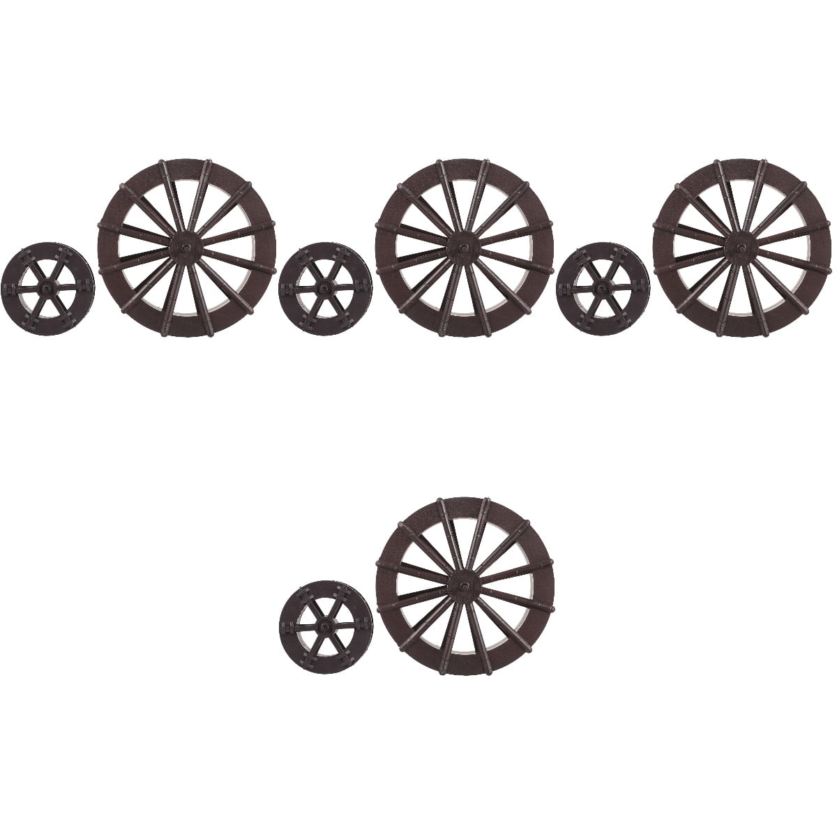 Masteelf 8 pcs Replacement Tabletop Waterfall Rotating Wheel Desktop ...