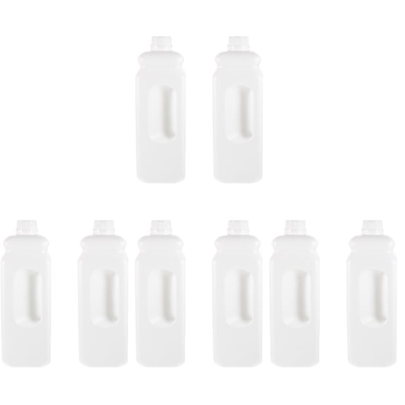Masteelf 8 pcs Reusable Storage Jug Leak-proof Water Jug Plastic Gallon ...