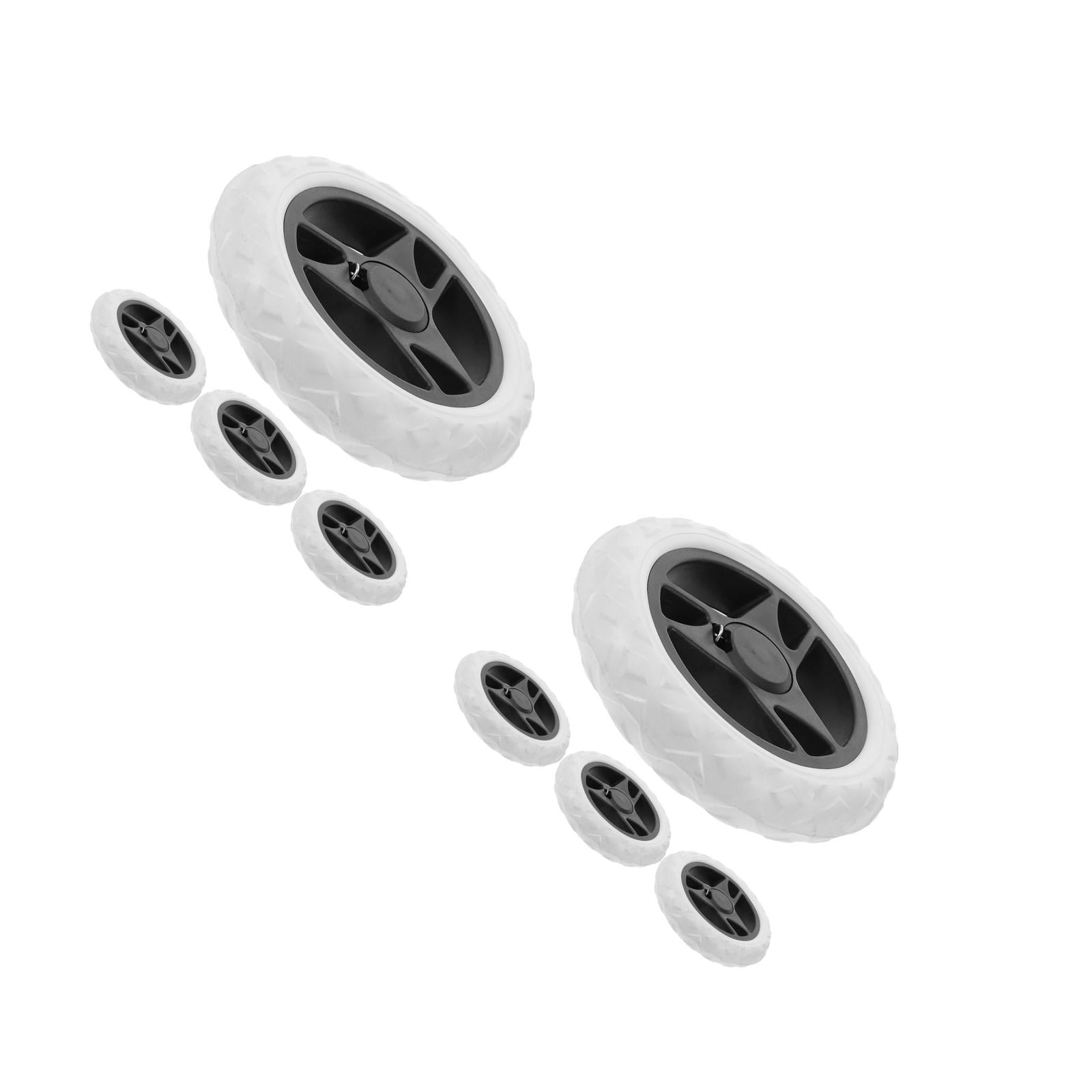 Masteelf 8 pcs Shopping Cart Wheels Shopping Trolley Caster Wheels ...