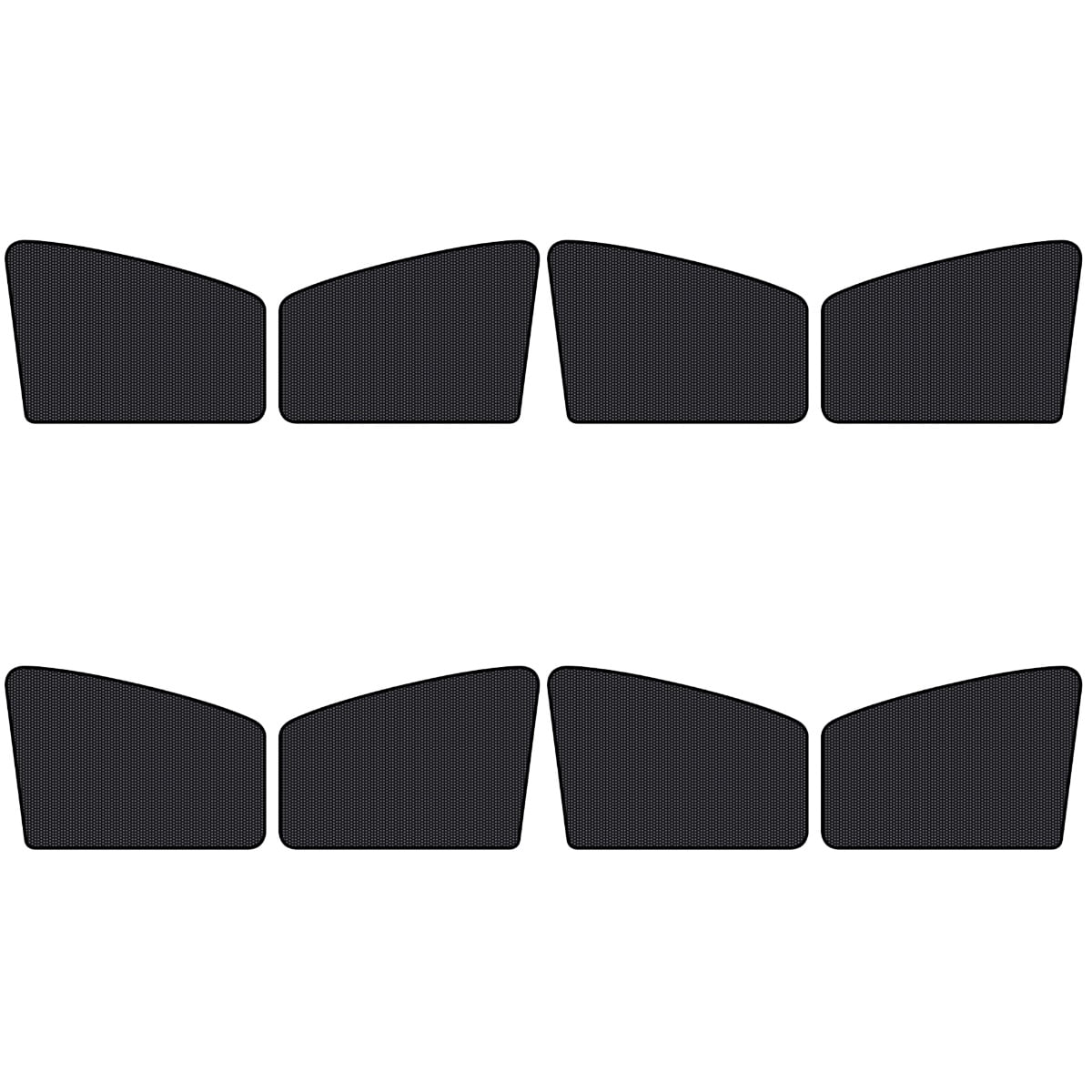 Masteelf 8 pcs Side Window Sun Shades Sunshade Magnetic Car Window Sun ...