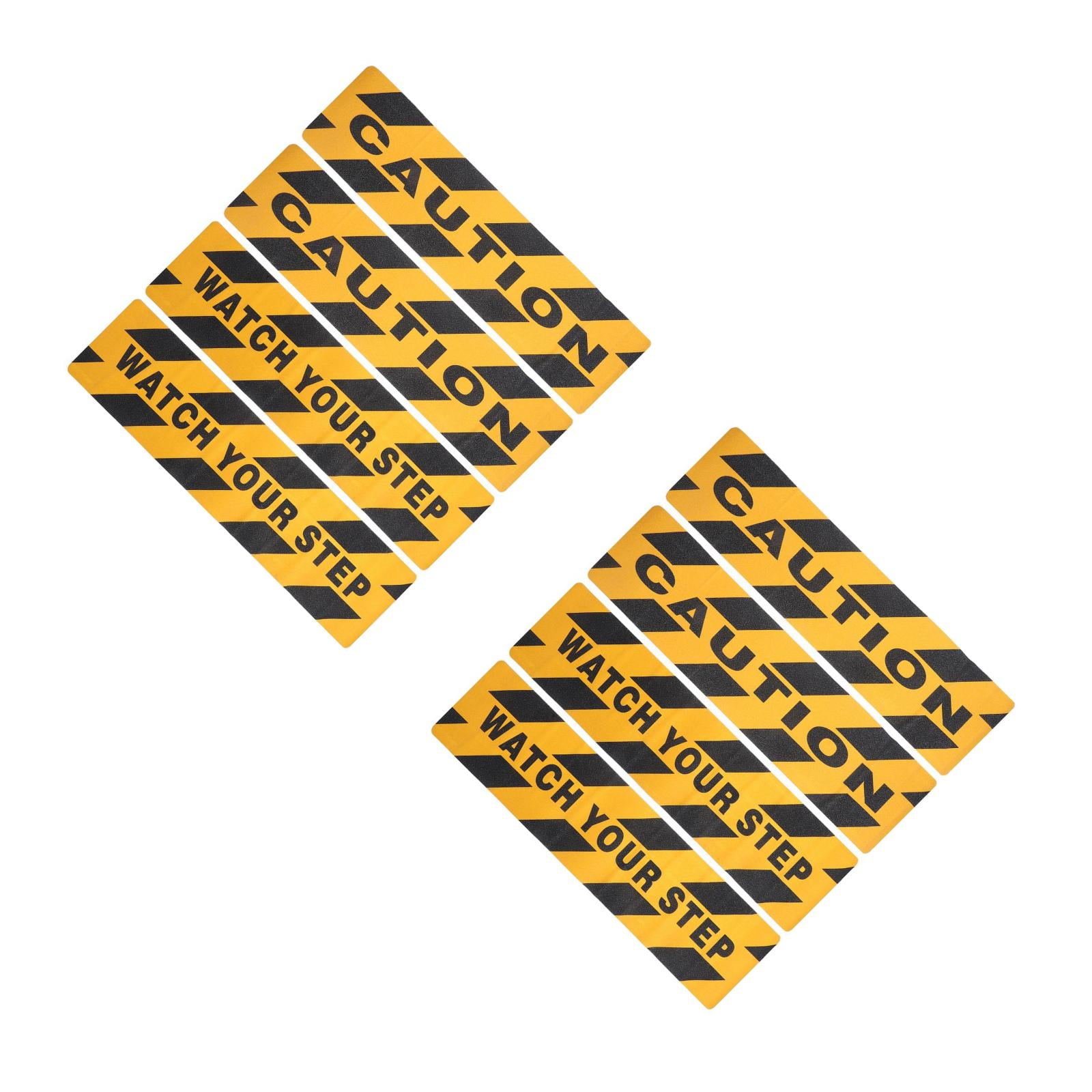 Masteelf 8 pcs Watch Your Step Caution Tape Non-Slip Stair Warning ...