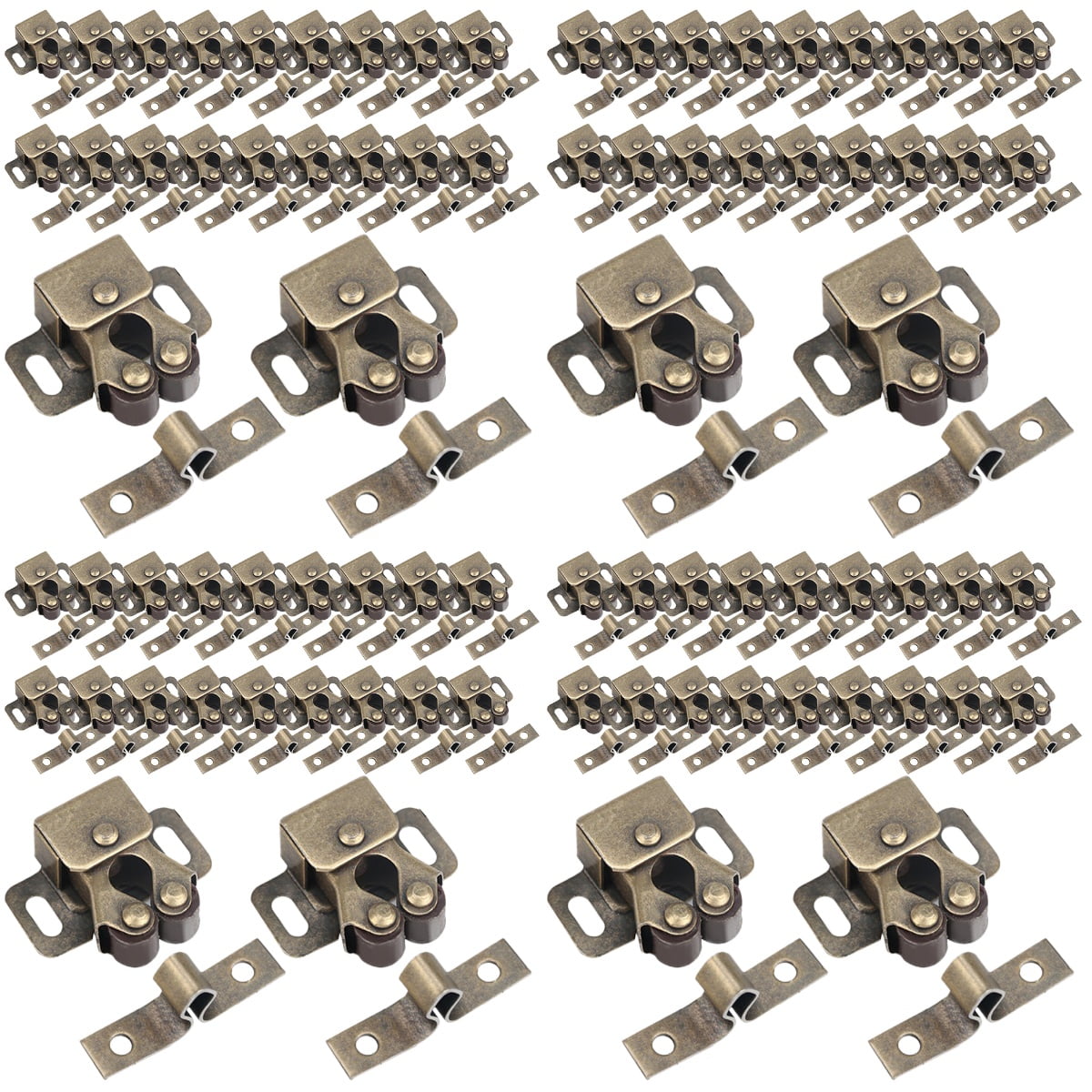 Masteelf 80 pcs Cabinet Latches And Catches Spring Cabinet Latches ...