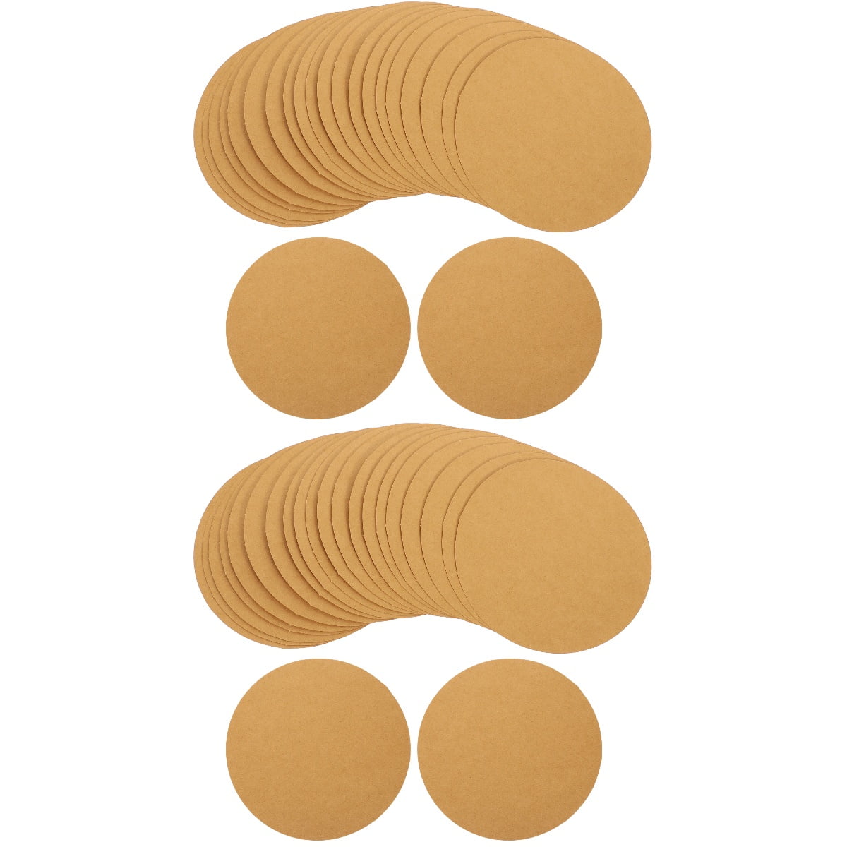 Masteelf 80 pcs Round Graffiti Cardboard DIY Painting Sketch Paper ...