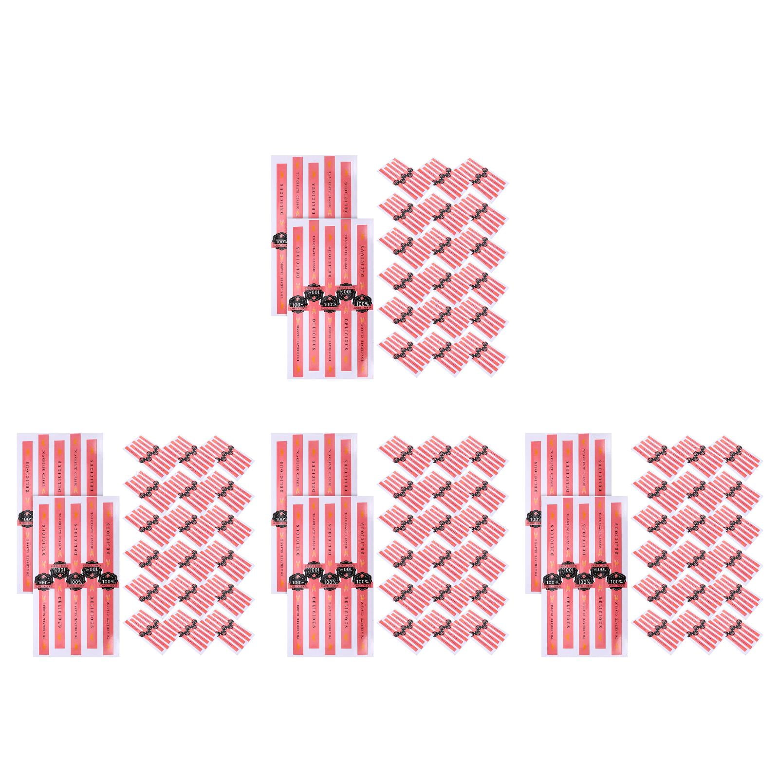 Masteelf 800 pcs Box Sealing Sticker Self Sealing Labels Tamper Seal ...