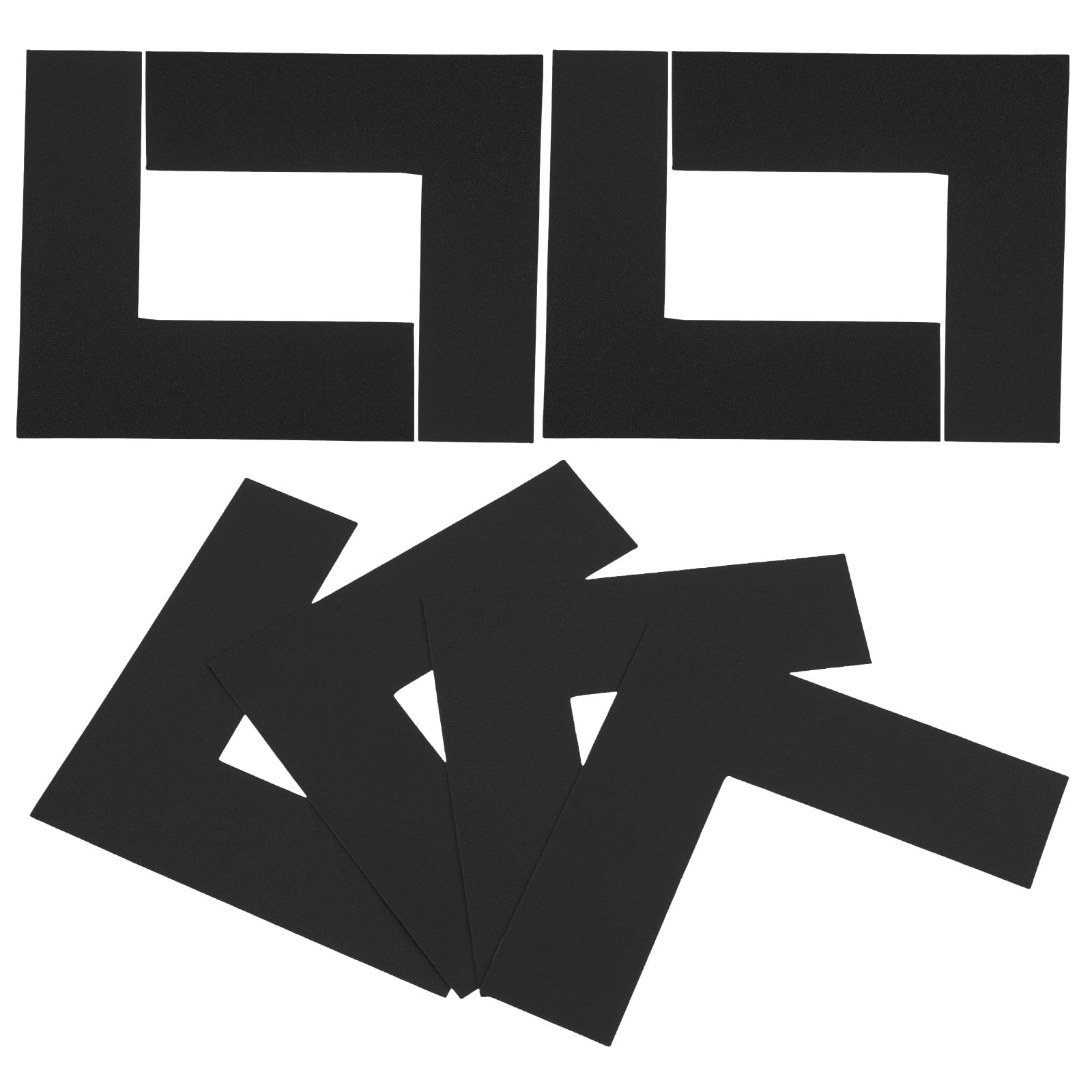 Masteelf 8PCS Location Marking Corner L Shaped Floor Marker Rounded ...