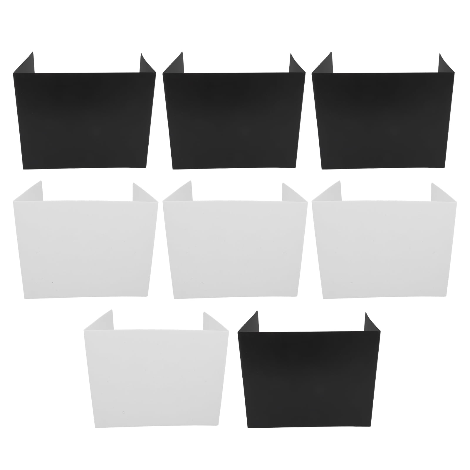 Masteelf 8PCS Plastic Privacy Folders for Students Desk Dividers for ...