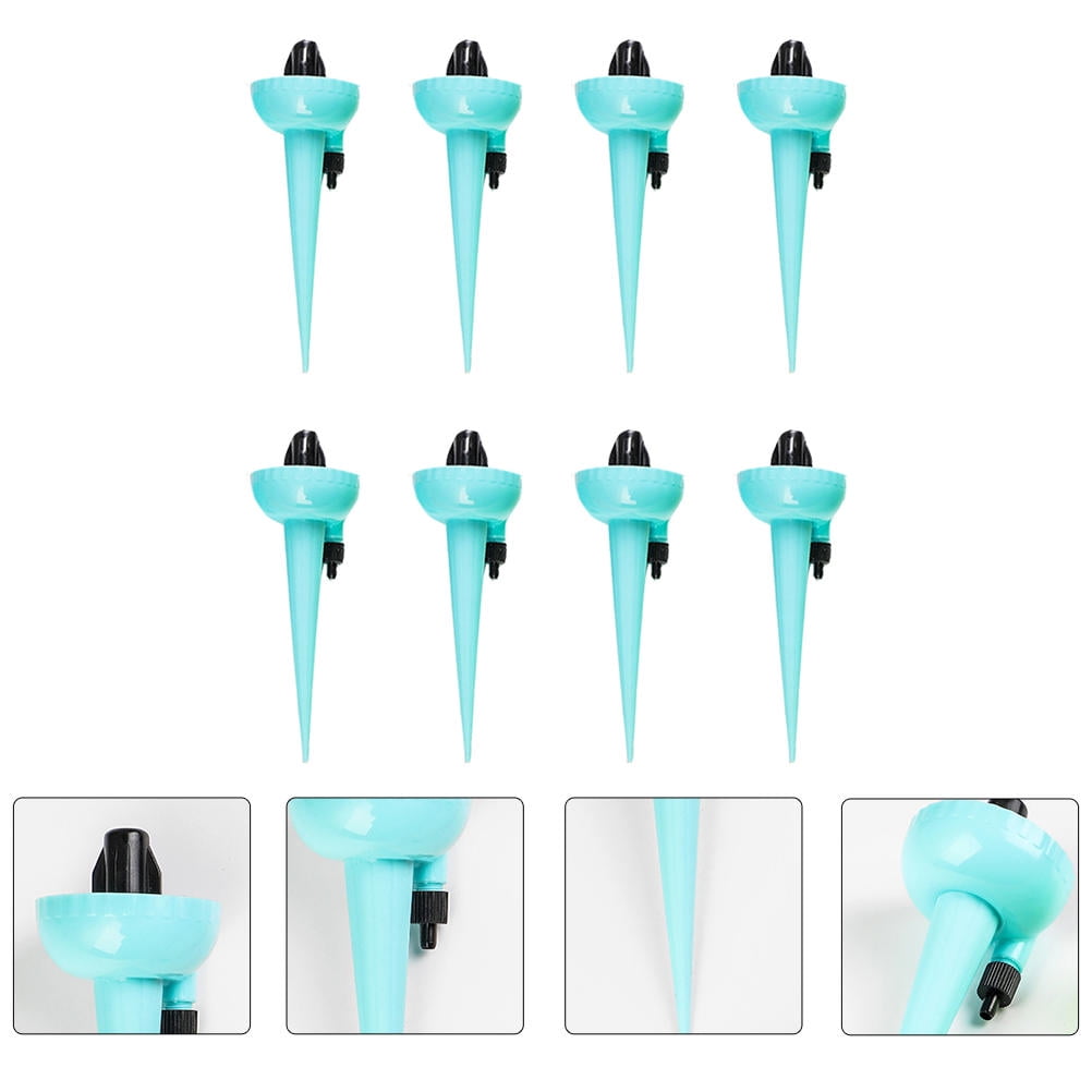 Masteelf 8Pcs Control Valves Dripper for Plants and Flowers Blue Color ...