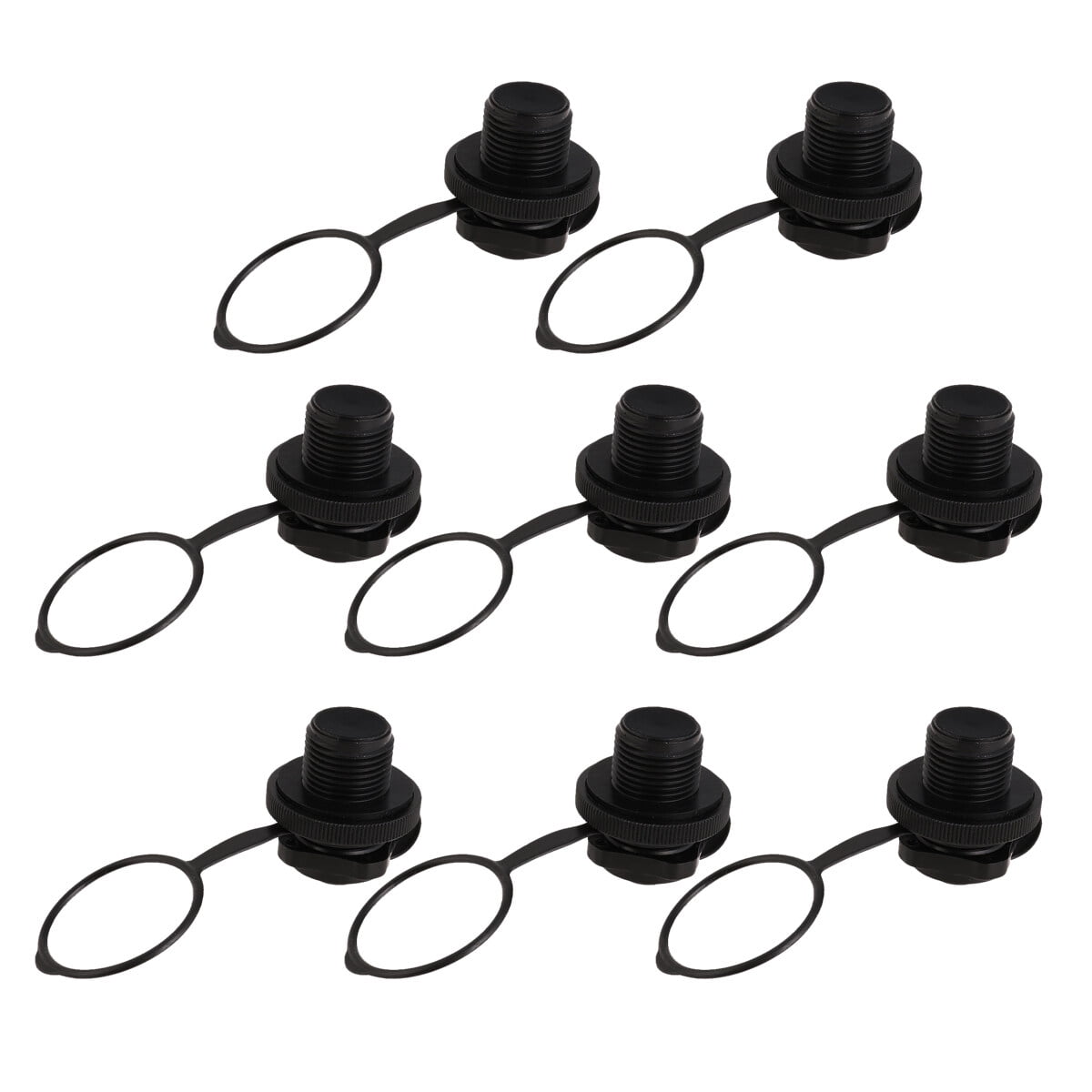 Masteelf 8pcs 22MM Inflation Valves Screw Air Plugs One Way Inflation ...