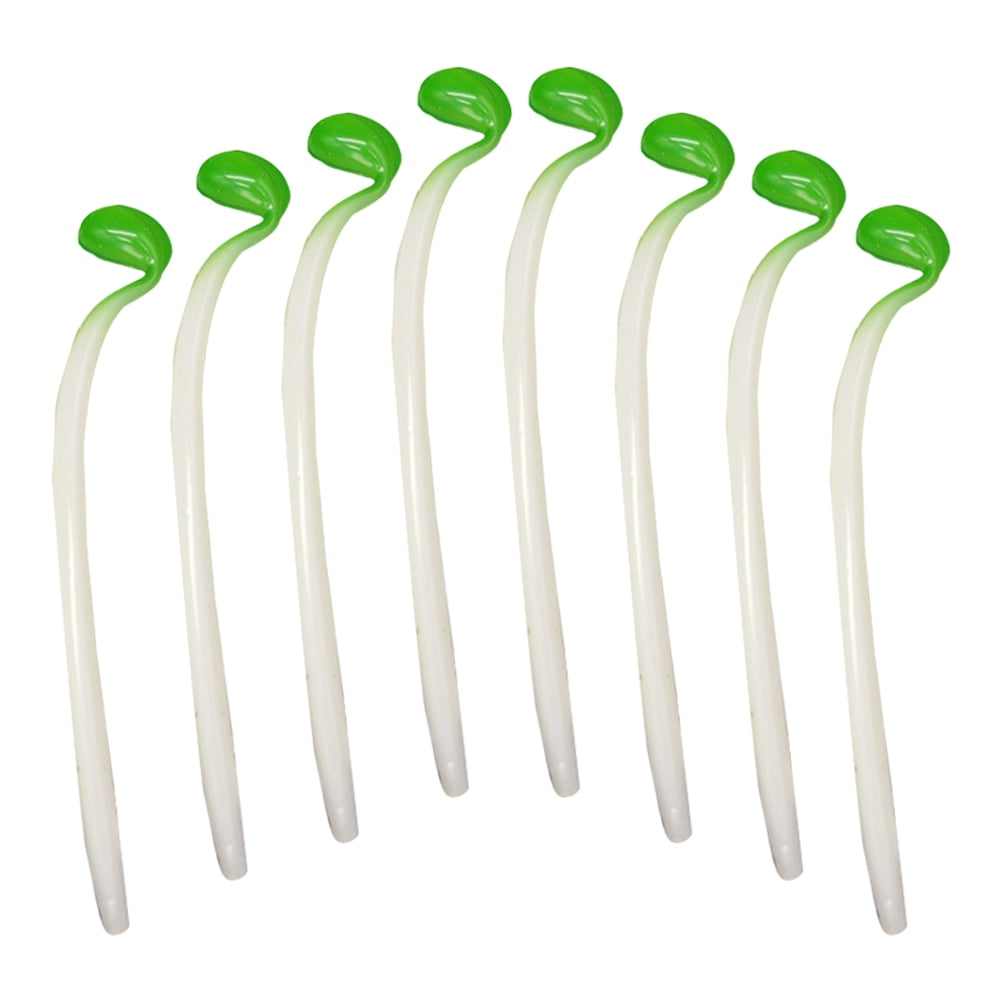 Masteelf 8pcs Artificial Bean Sprout Models Fake Food Models Faux Bean ...