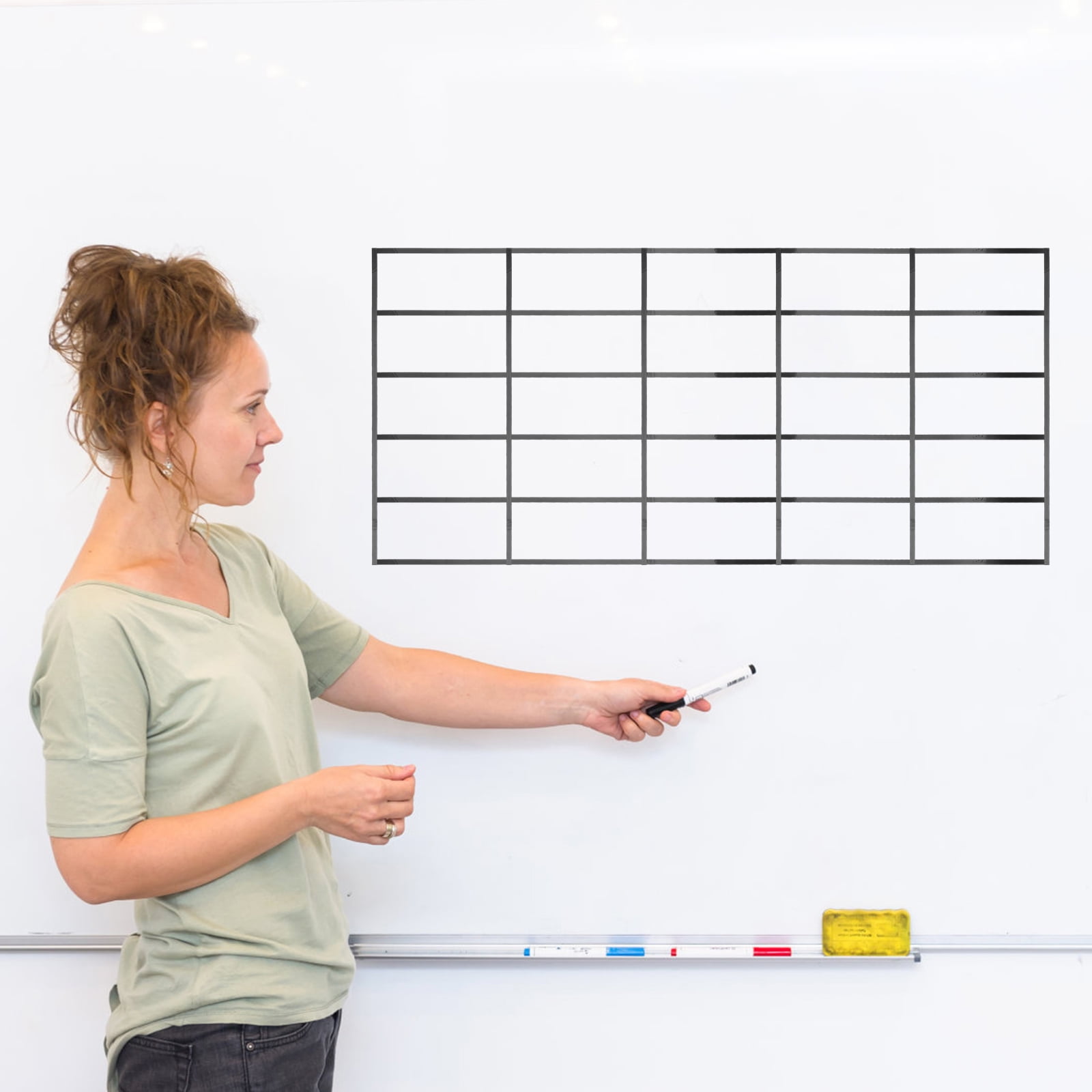 Masteelf 8pcs Border Adhesive Tape Art Tape Self-adhesive Grid Marking ...