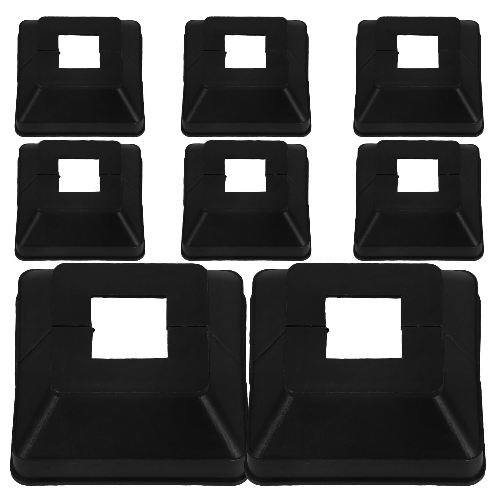 Masteelf 8pcs Post Skirt Plastic Post Base Cover Trim Skirt Mounting ...