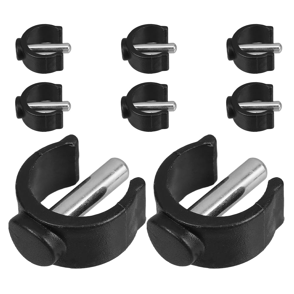 Masteelf 8pcs Replacement Toilet Safety Rails Locking Clips Toilet Seat ...
