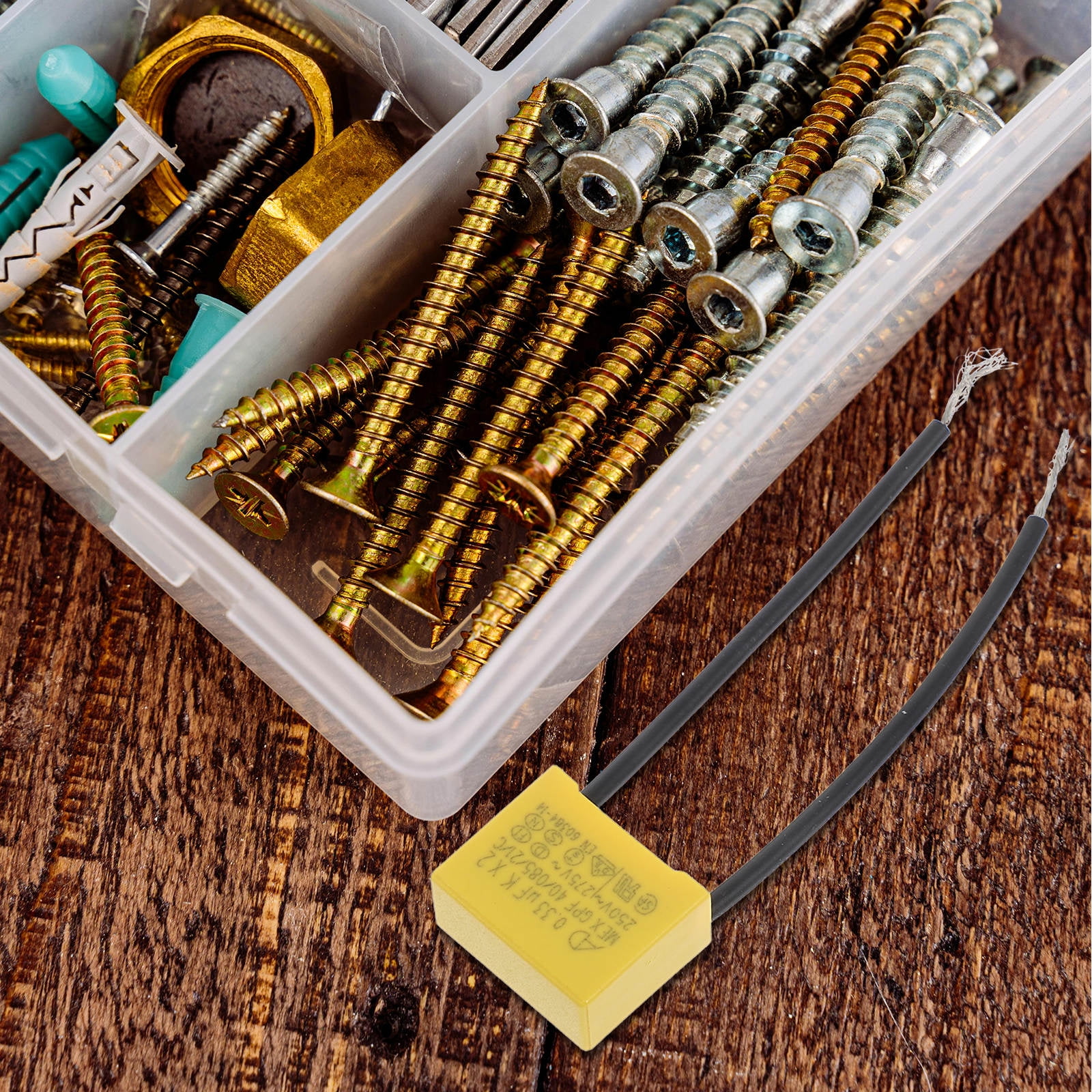 Masteelf 8pcs Safety Guidelines For Capacitors With Wire And Casing For ...