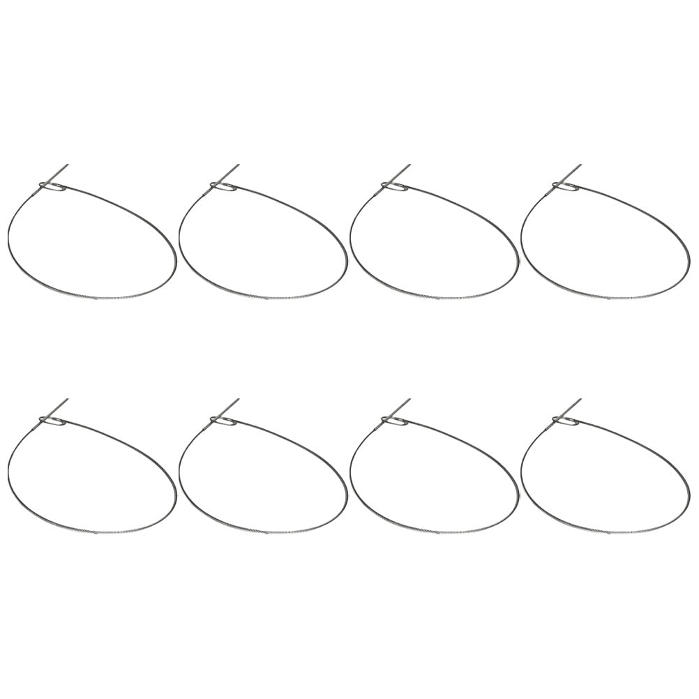 Masteelf 8pcs Stainless Steel Bbq Skewers Flexible And Foldable ...