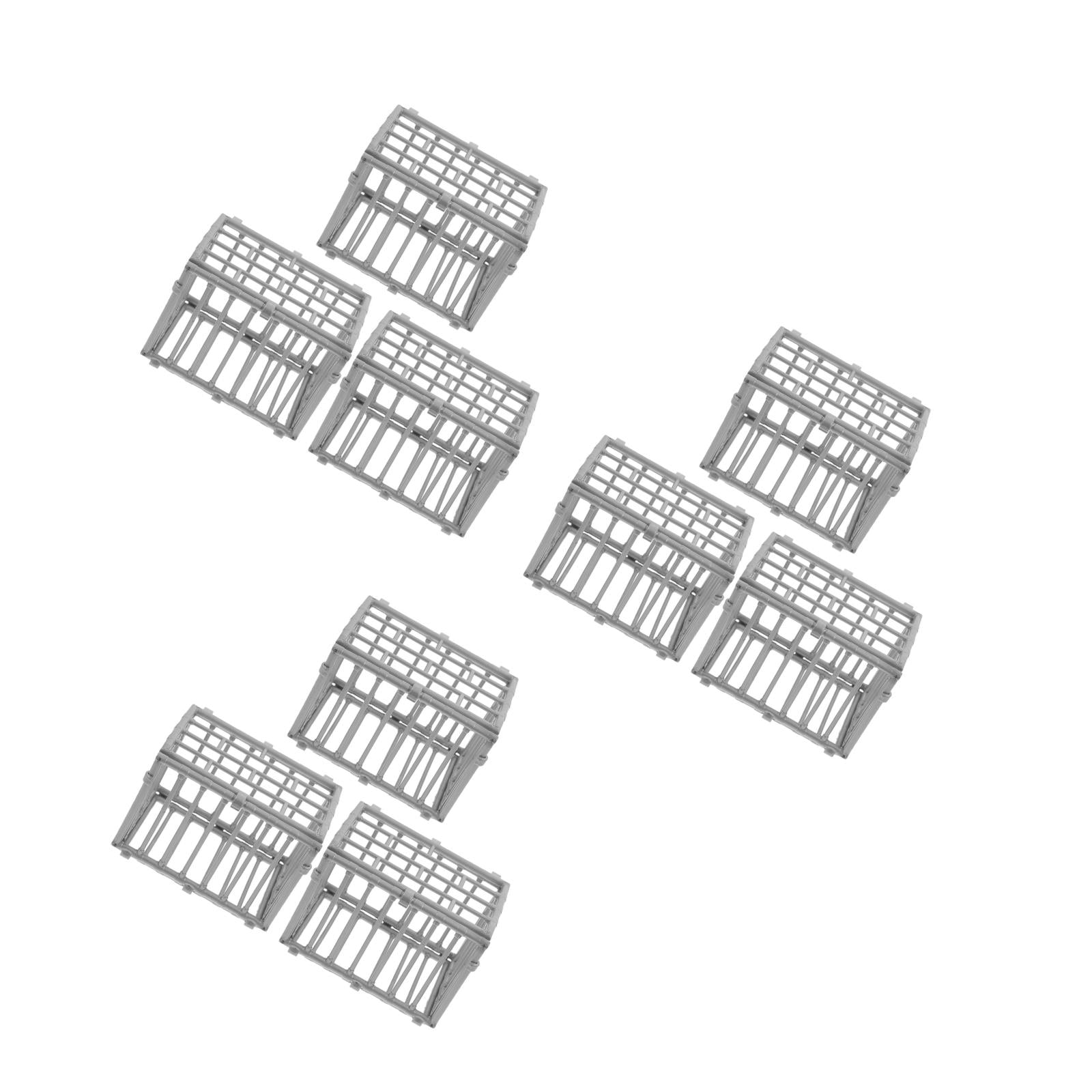 Masteelf 9 PCS Mini Cage Model Miniature Cage Model Toy Miniature DIY ...