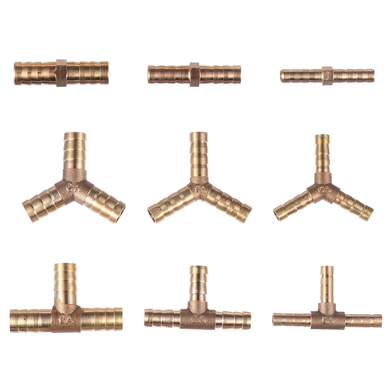 Masteelf 9 Pcs Reducer Coupler Copper Nozzle Adapter Propane Connects ...