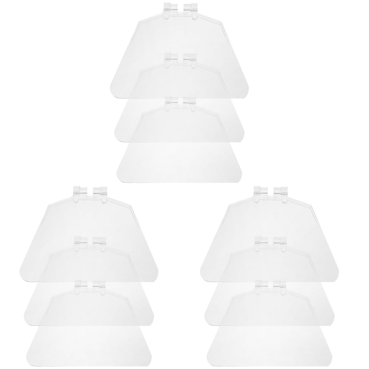 Masteelf 9 pcs Bench Eye Shield Plastic Eye Guards Clear Eye Shield ...