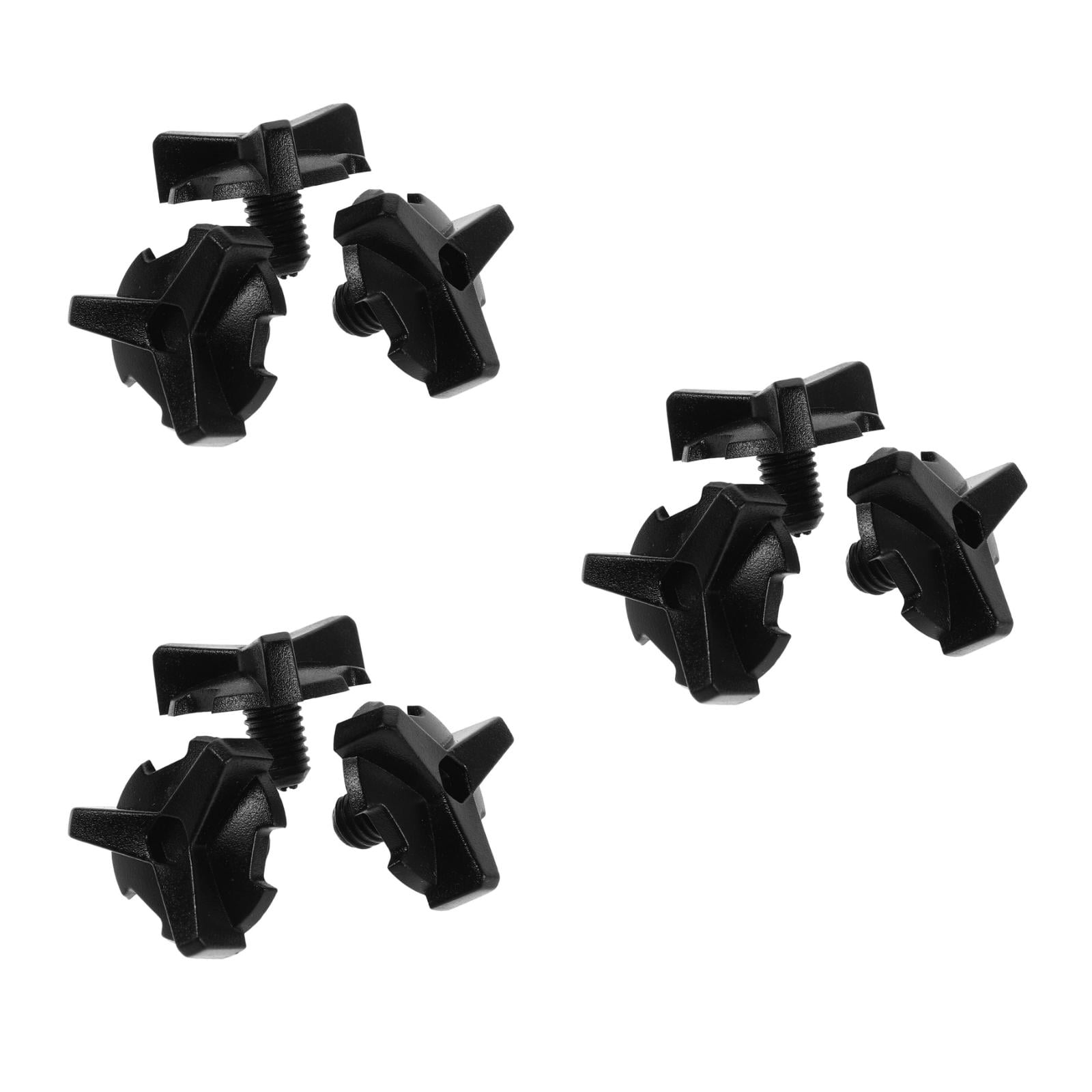 Masteelf 9 pcs Motorcycle Helmet Screws Black Motorcycle Helmet Visor ...