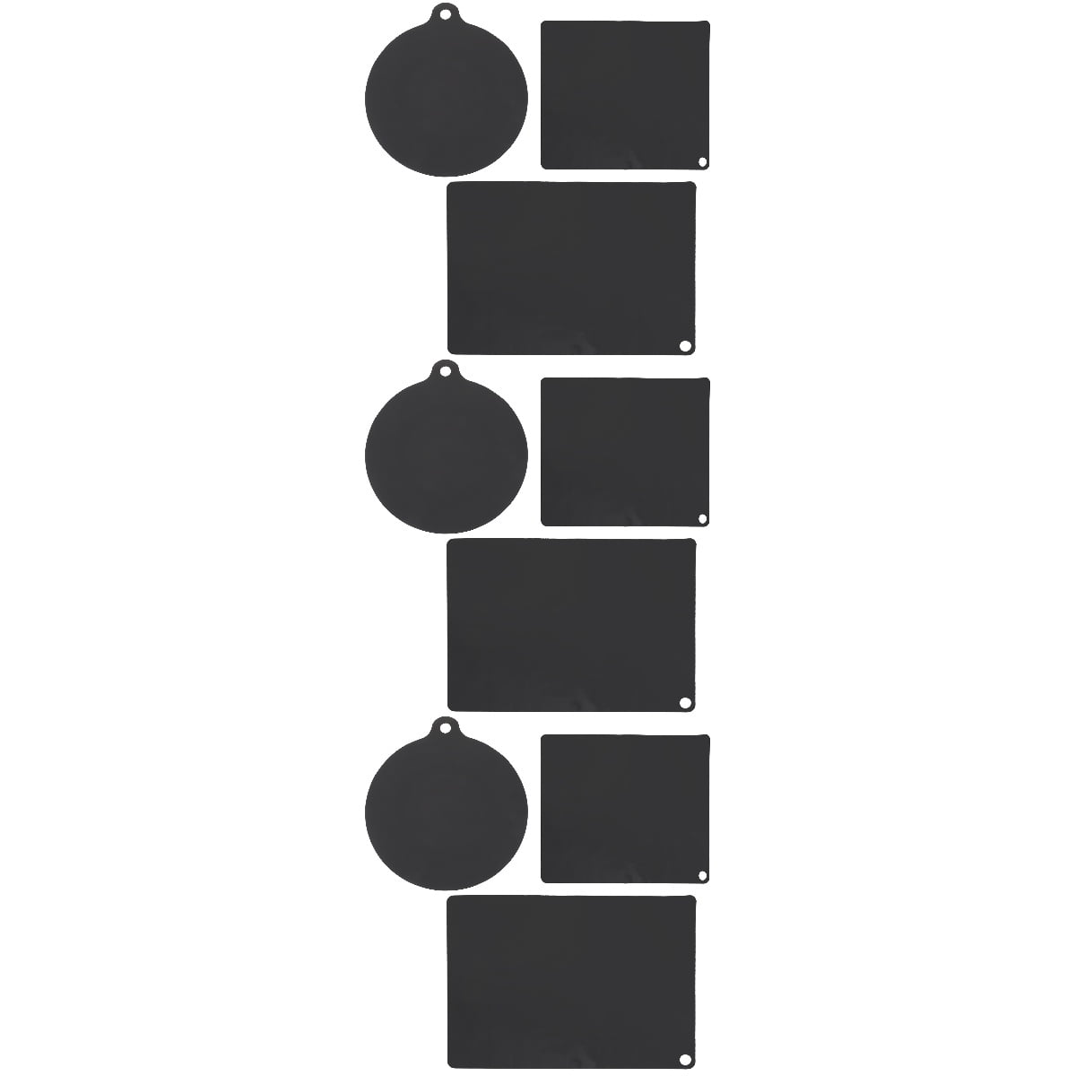 Masteelf 9 pcs Silicone Induction Cooker Pad Reusable Induction Cooker ...