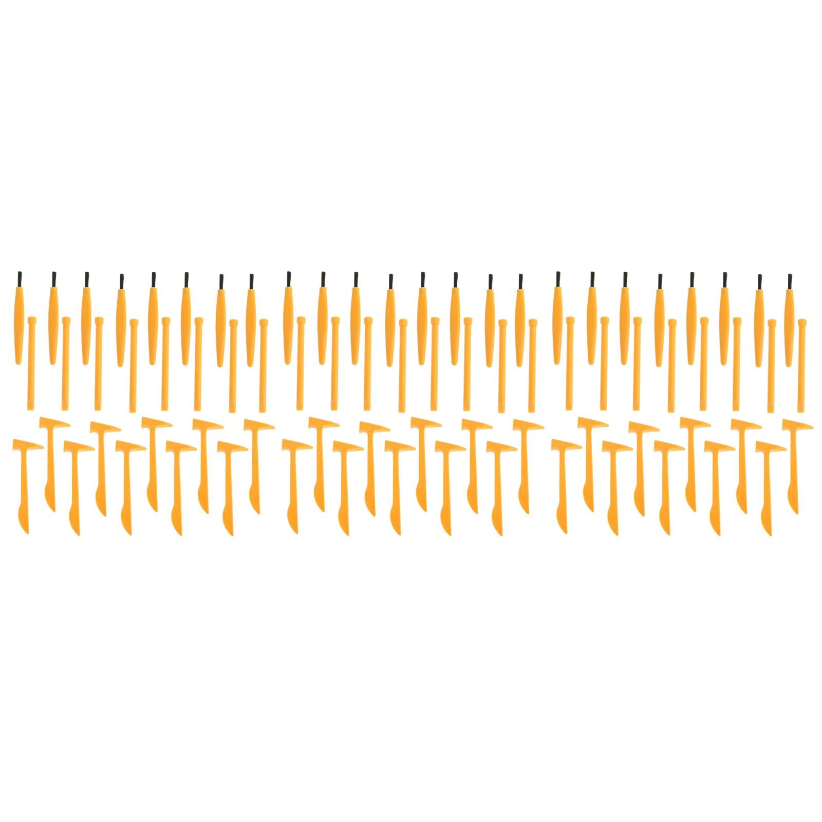 Masteelf 90 pcs Dinosaur Eggs Dig Kit Plastic Dinosaur Dig Tools Mini ...