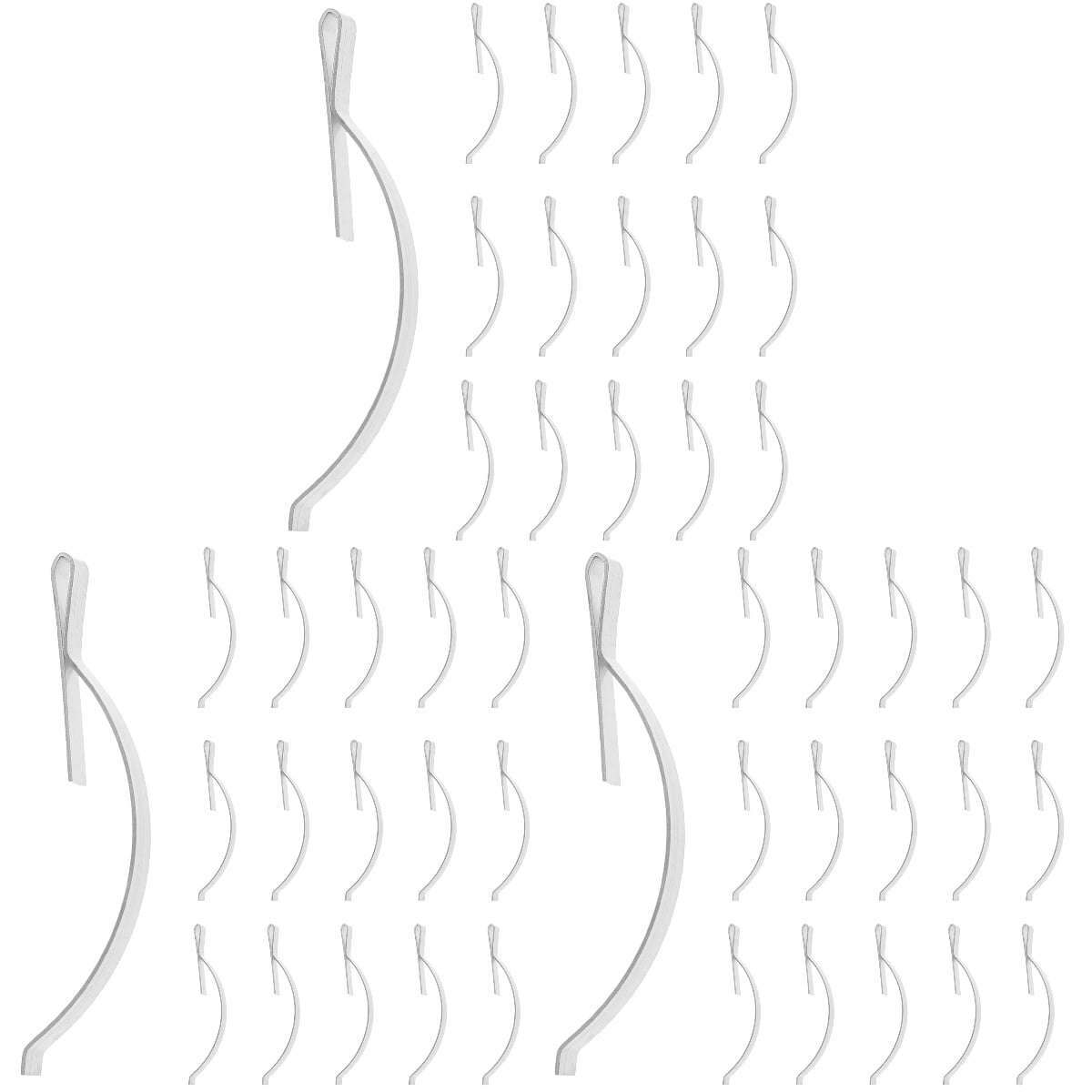 Masteelf 90 pcs Window Spring Window Screen Tension Spring Clips ...