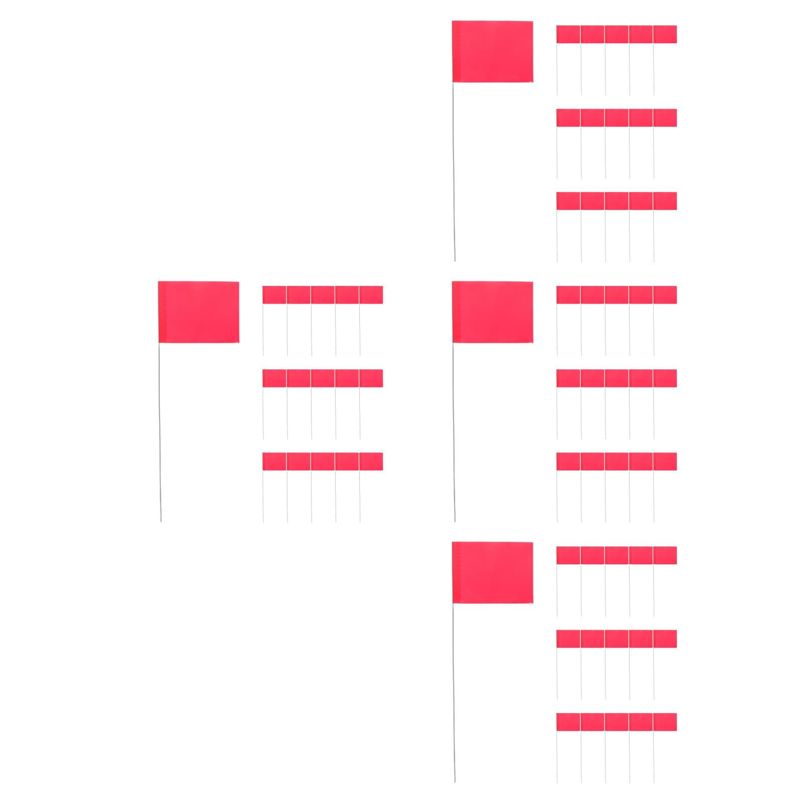 Masteelf 96 pcs Industrial Underground Utilities Marking Flags with ...