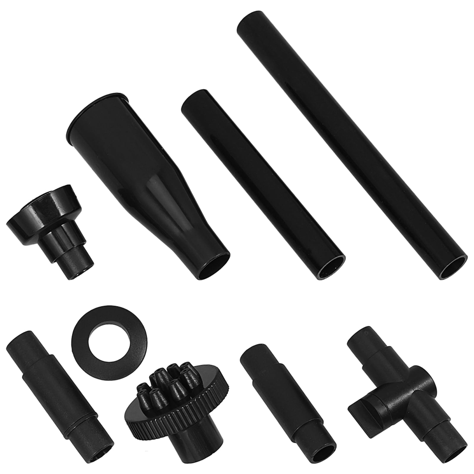 Masteelf 9pcs Fountain Pump Nozzle Kit Water Fountain Spray Head Set ...