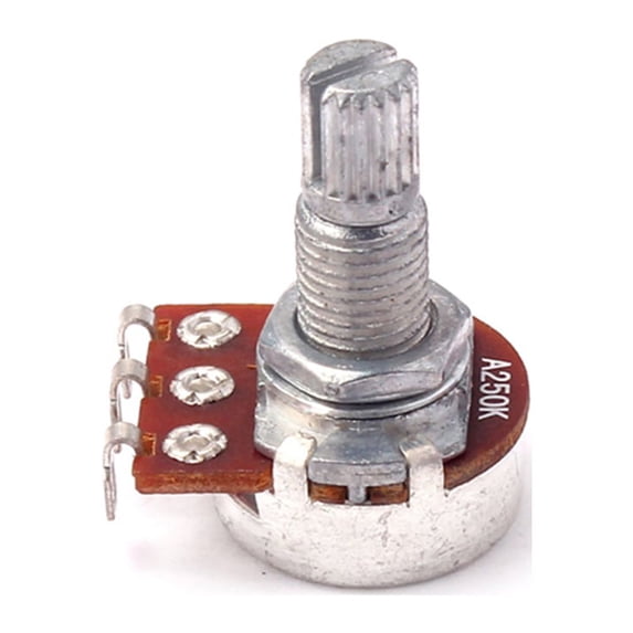 Masteelf A250K OHM Audio POTS Guitar Potentiometers 18mm Shaft Volume ...