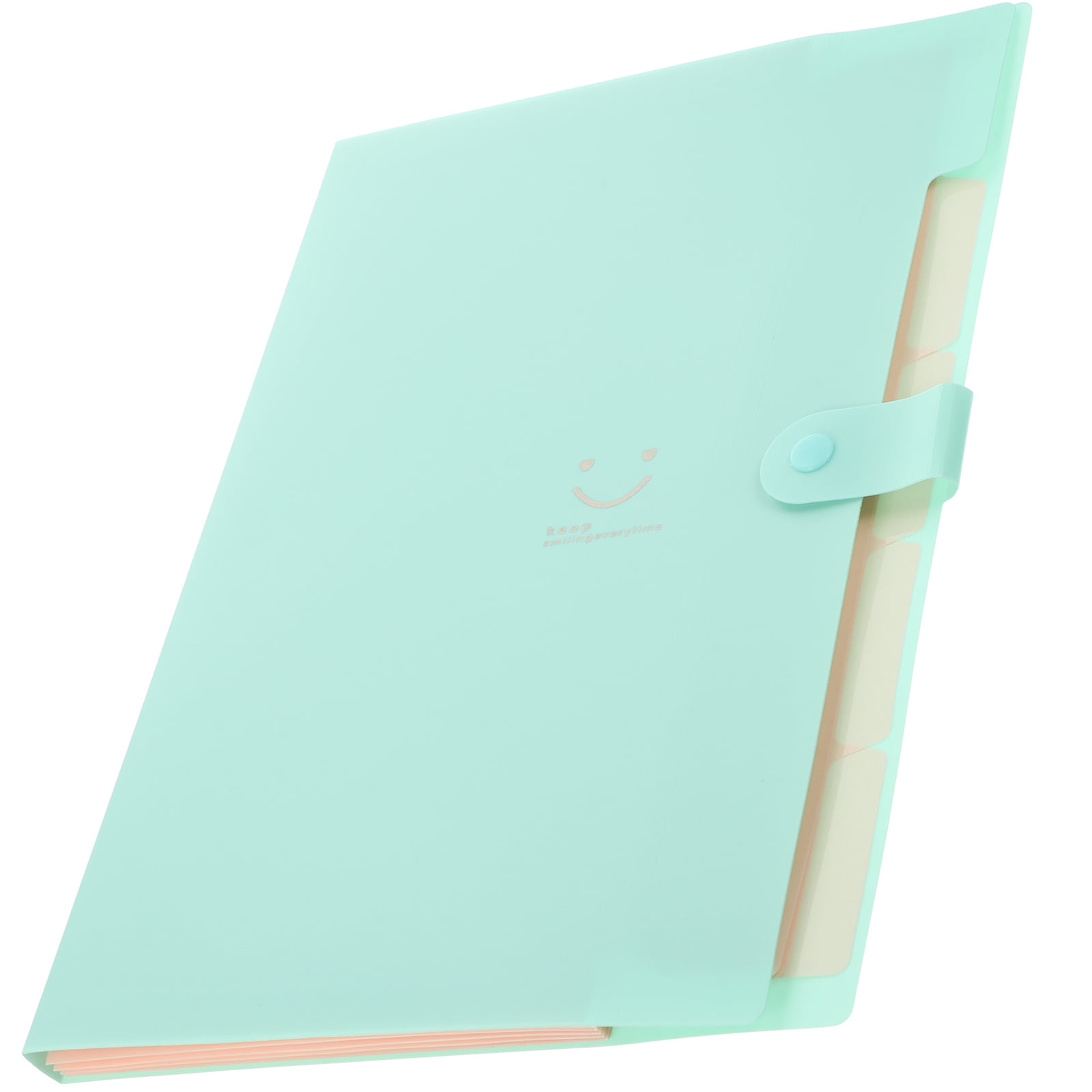 Masteelf A4 Folder Letter Size File Folders Supplies Documents Green ...