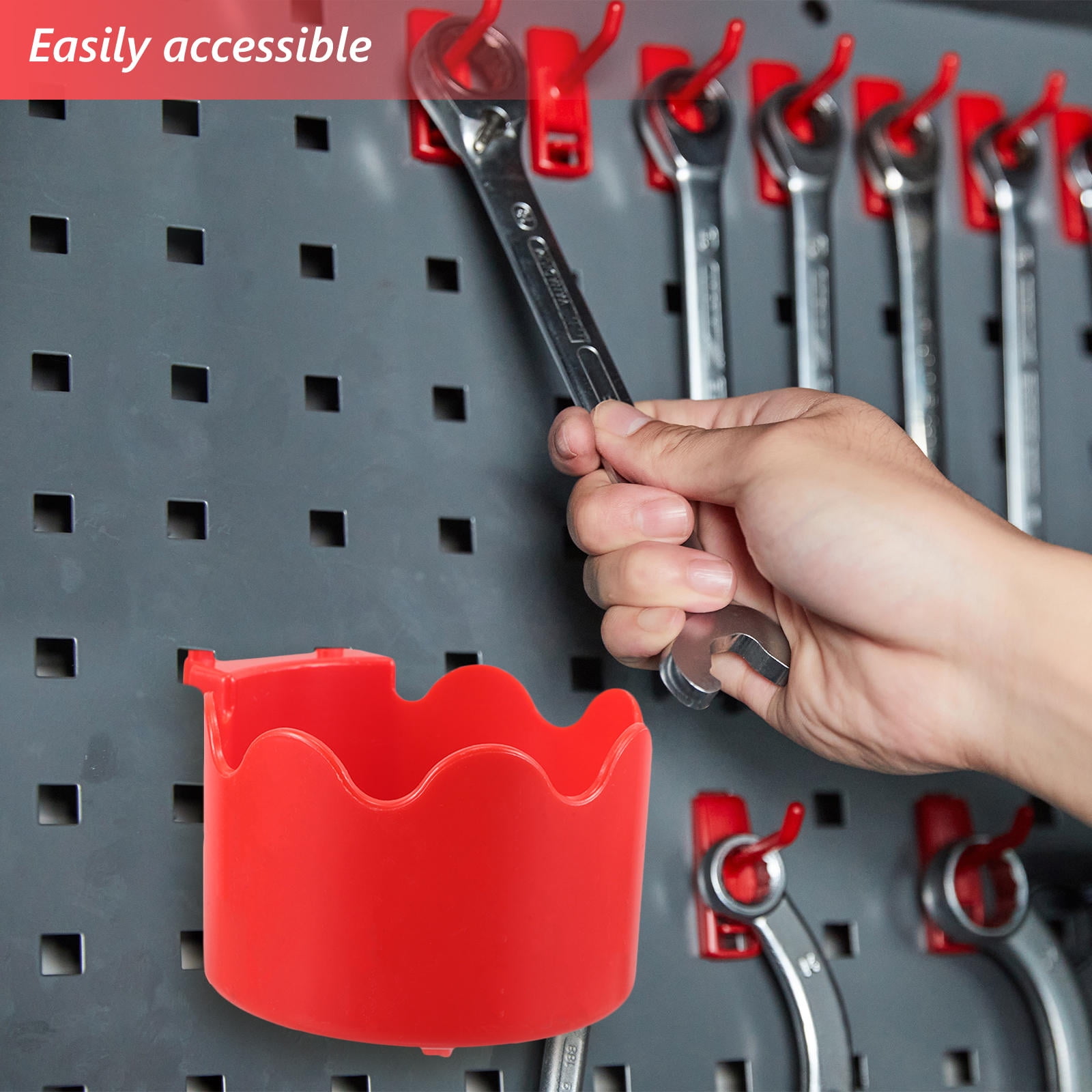 Masteelf Abrasives Organizer For Car Detailing Shop Plastic Storage ...