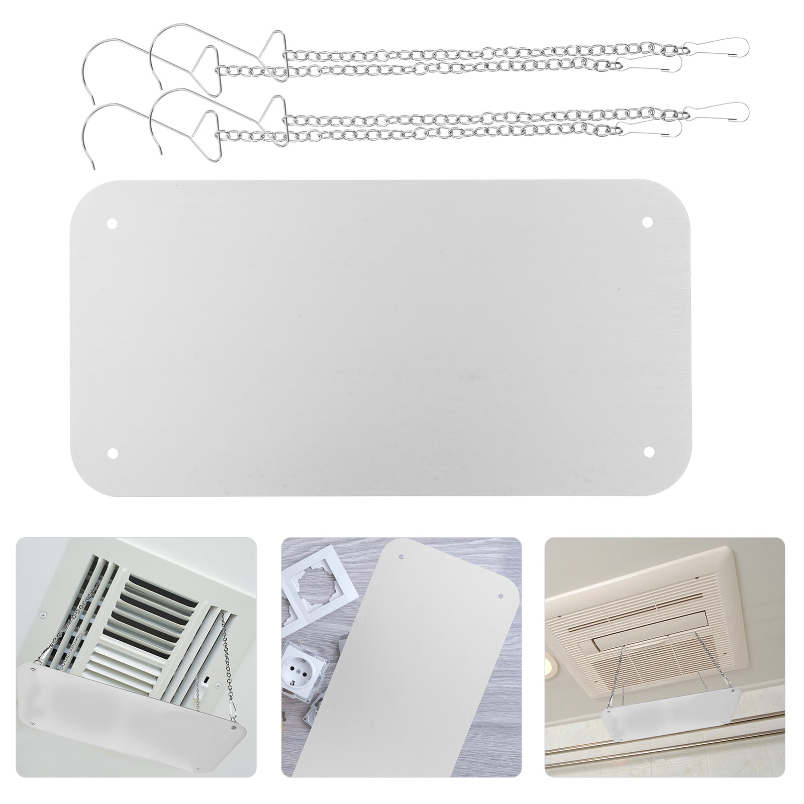 Masteelf Ac Air Deflector For Bathroom Adjustable Air Vent Deflector ...