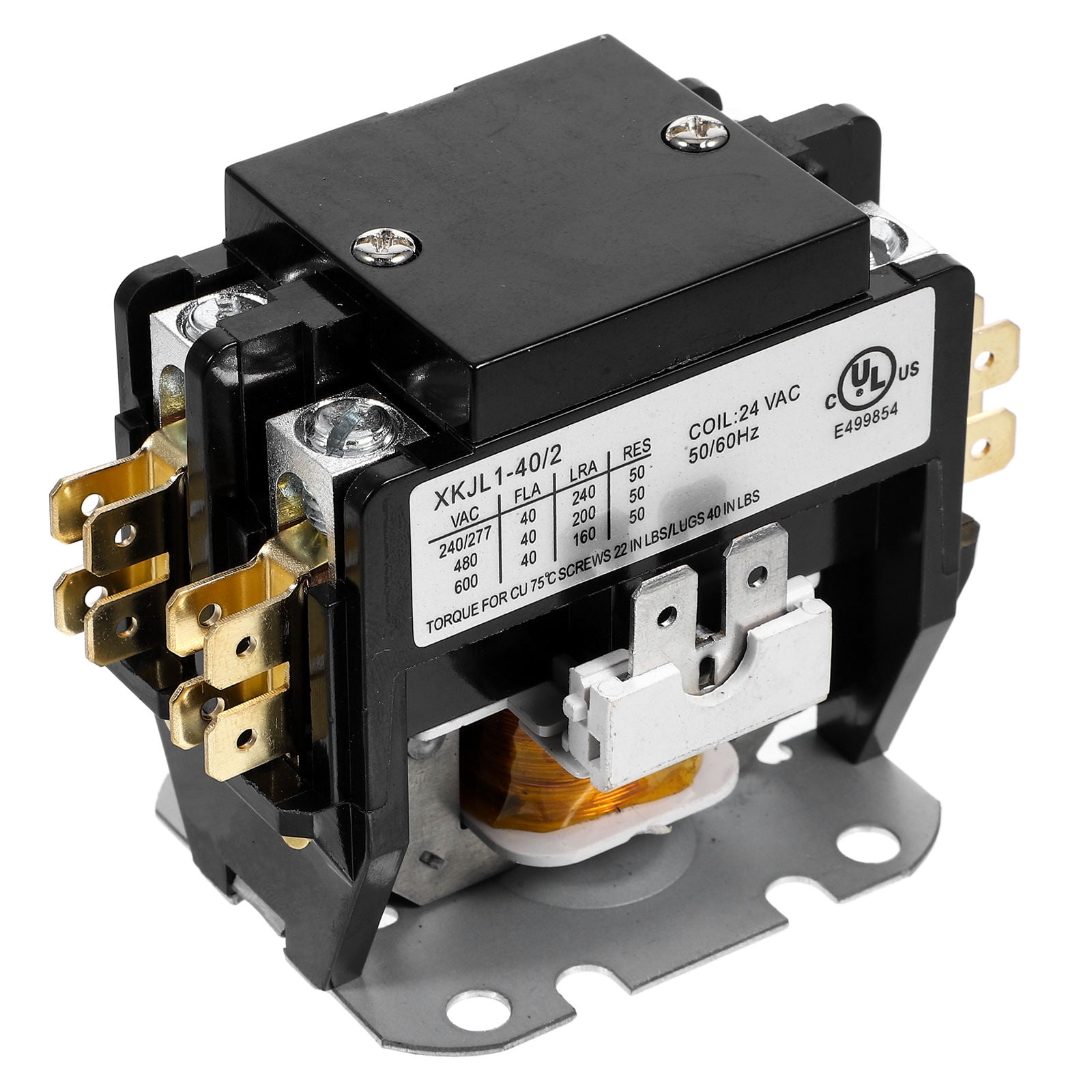 Masteelf Ac Contactor Condenser Contactor Compressor Contactor 24v Coil ...