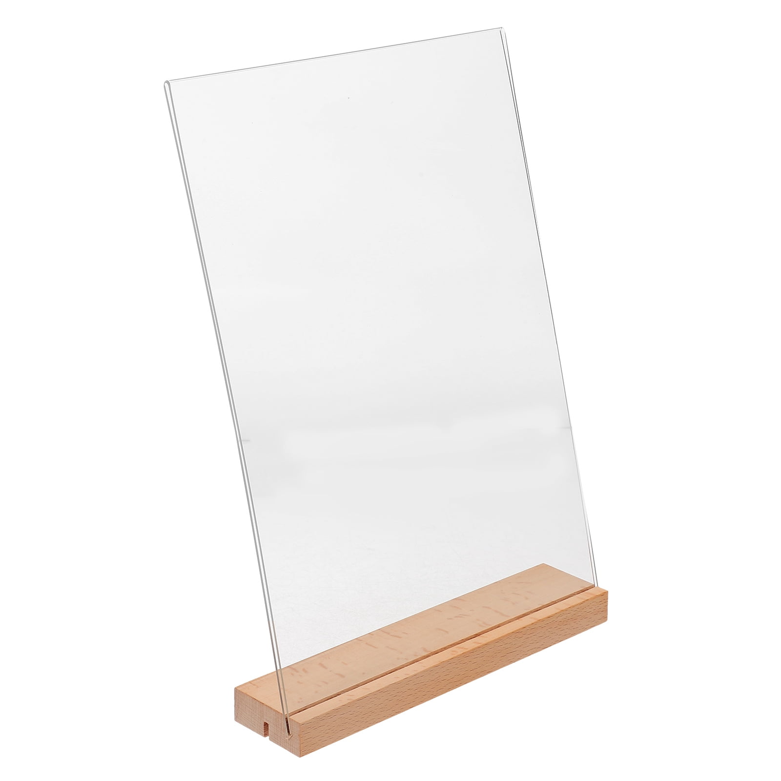 Masteelf Acrylic Menu Holder Menu Board Display Sign Small Acrylic Sign ...