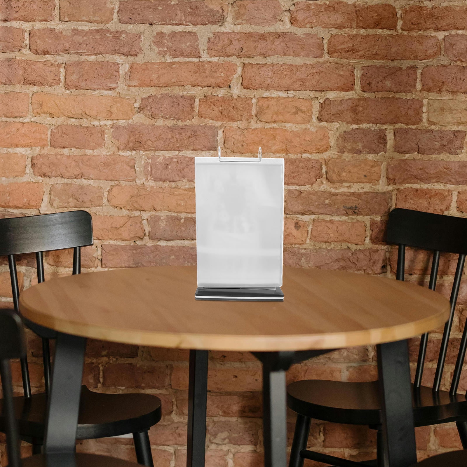 Masteelf Acrylic Multi Page Flip Display Card Label Stand Detachable ...