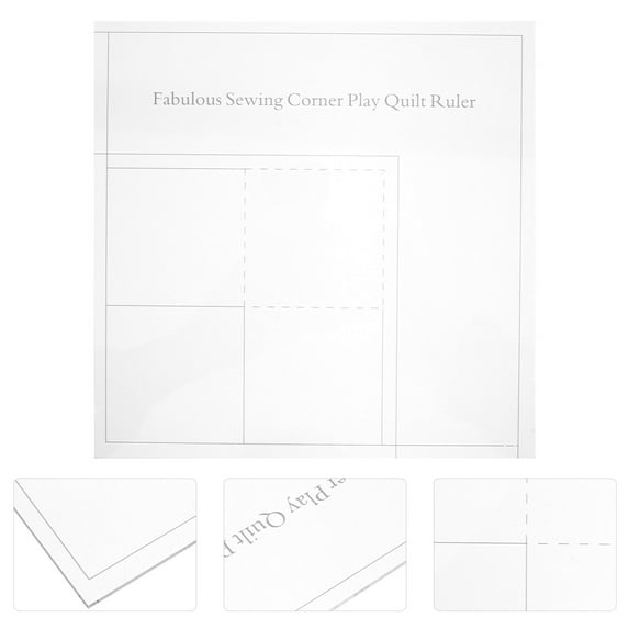 Masteelf Acrylic Ruler for Sewing Patchwork Rulers Measuring Quilting ...