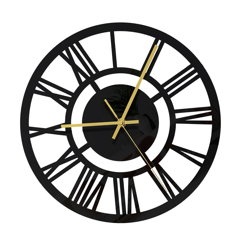 Masteelf Acrylic Wall Clock Pendulum Outdoor Pool Large Digital Battery ...