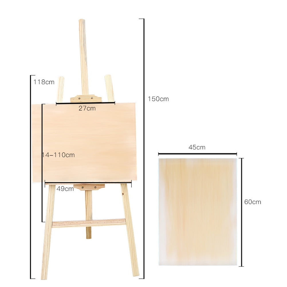 Masteelf Adjustable Easel Solid Wood Easel Multi-Functional Children's ...
