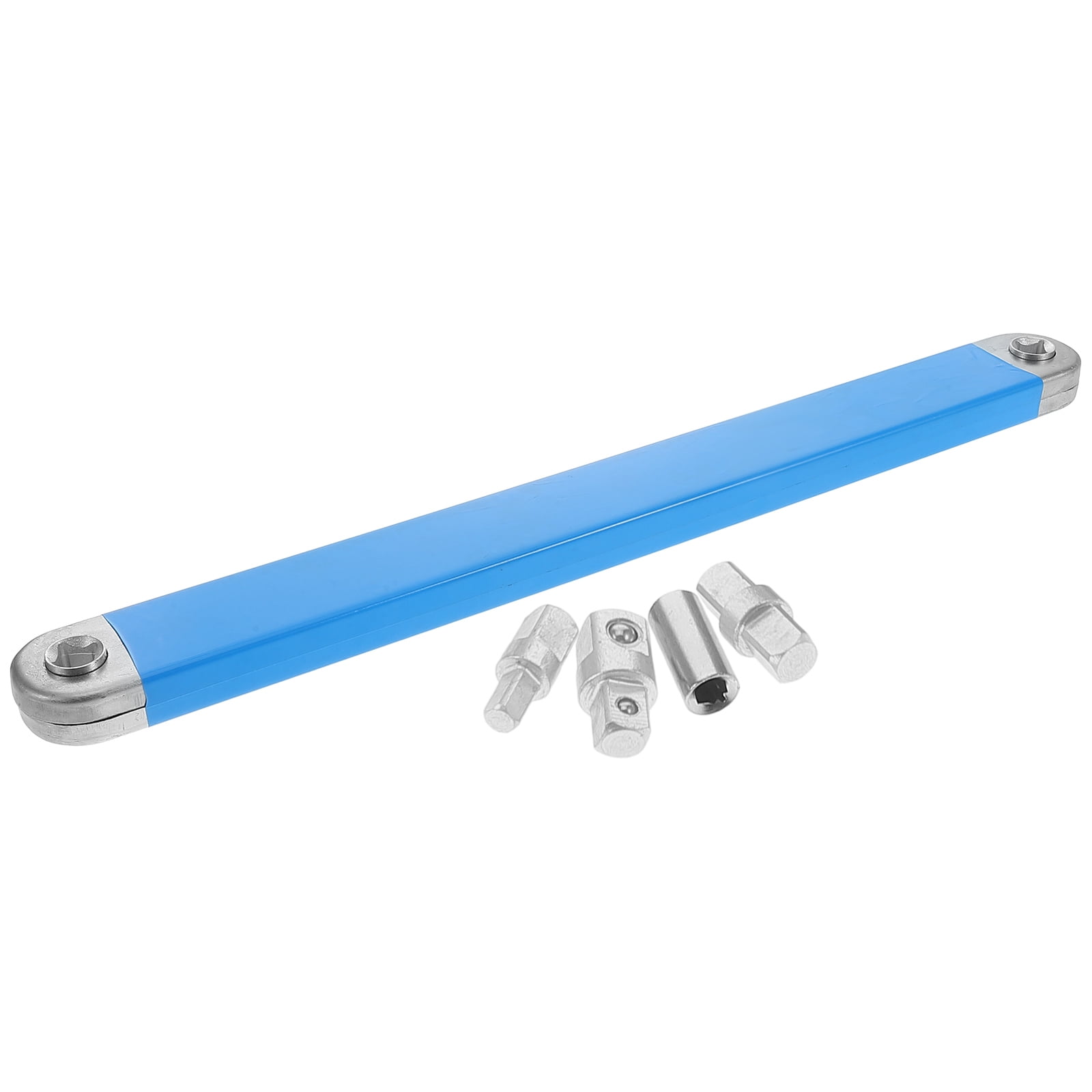 Masteelf Adjustable Offset Wrench Set Includes Drive Adapters Square ...